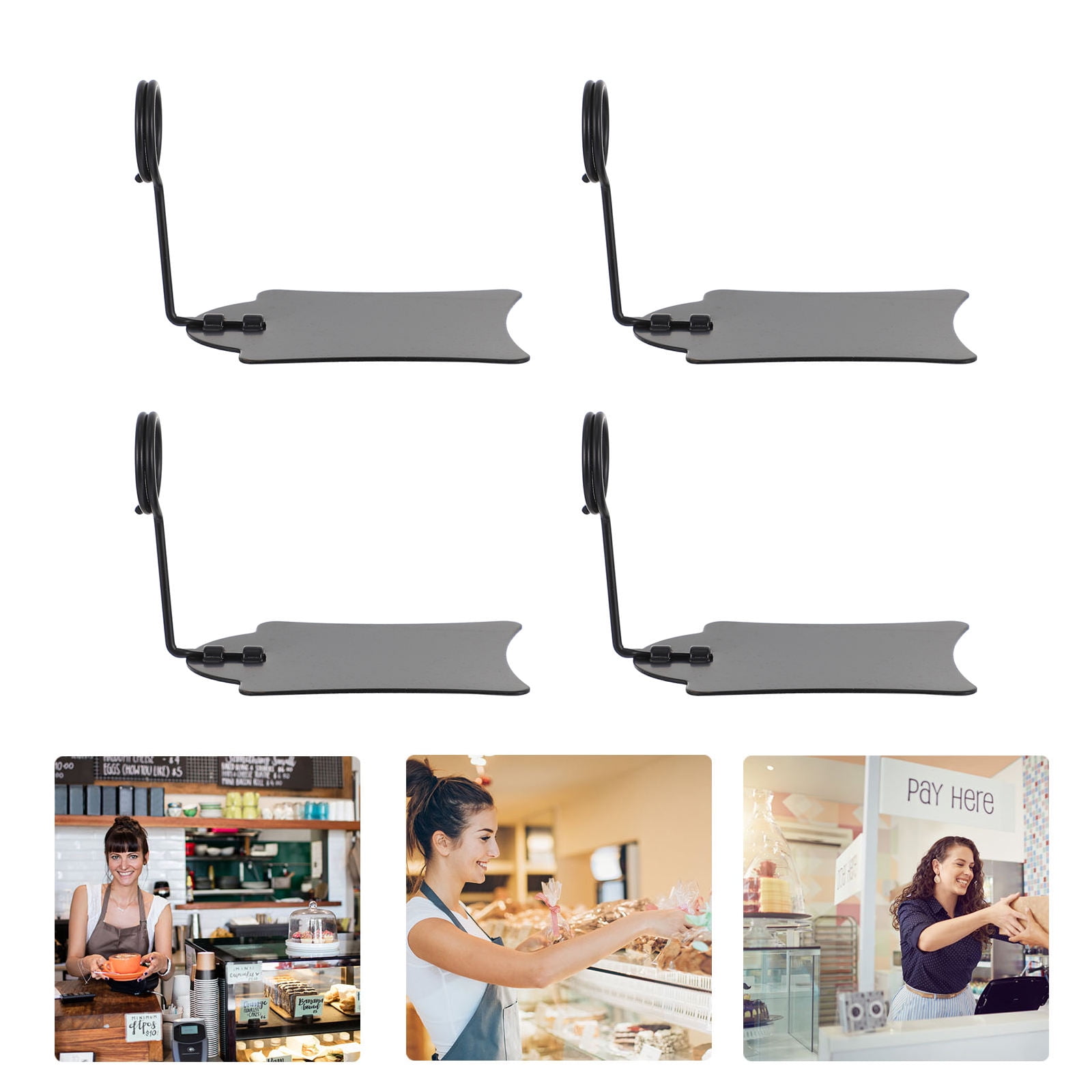 FRCOLOR 5 Pcs Shelf Label Holder Price Tag Clip for Shelves Reusable ...