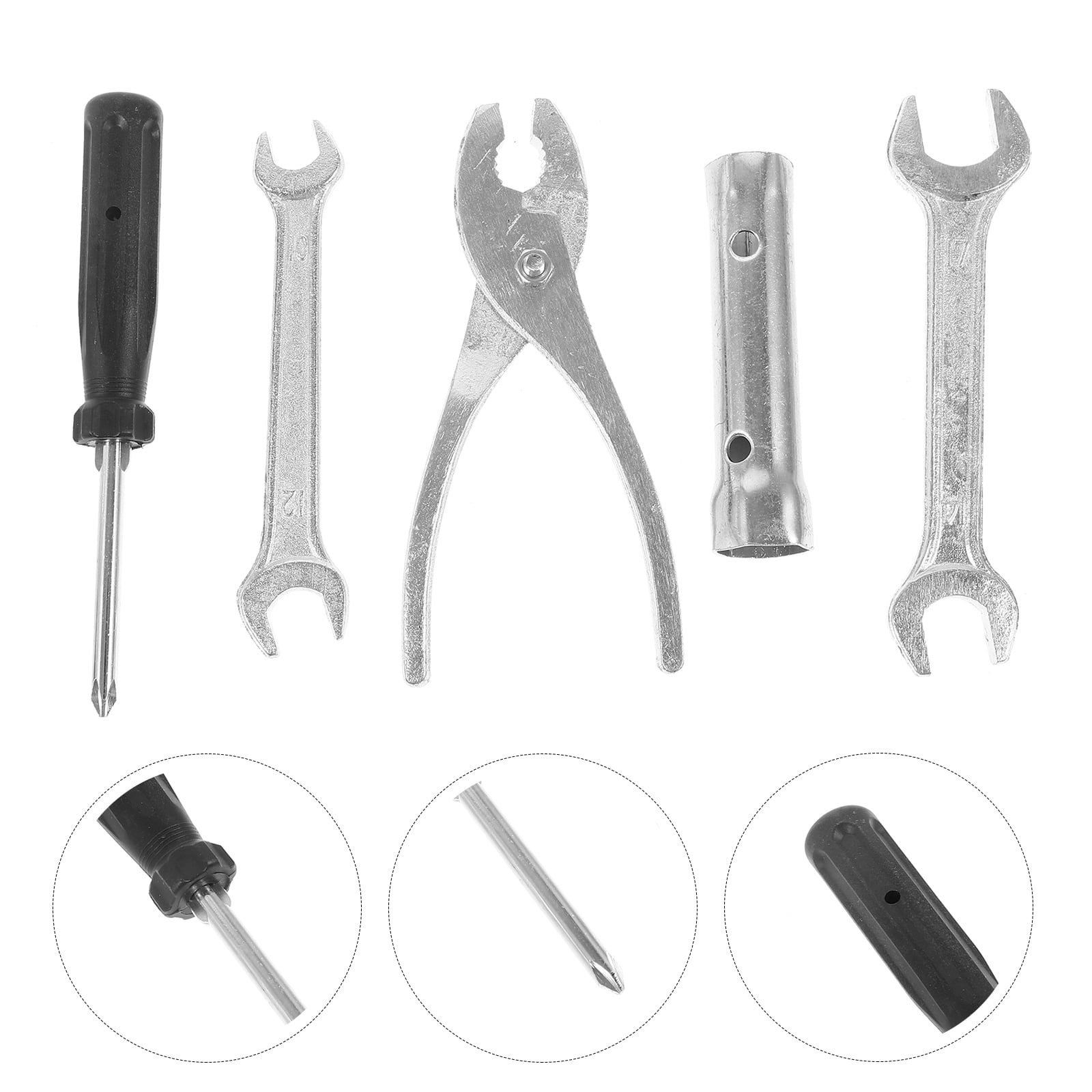 FRCOLOR 5 Pcs Socket Screwdriver Biking Accessories Spark Plug Wrench ...