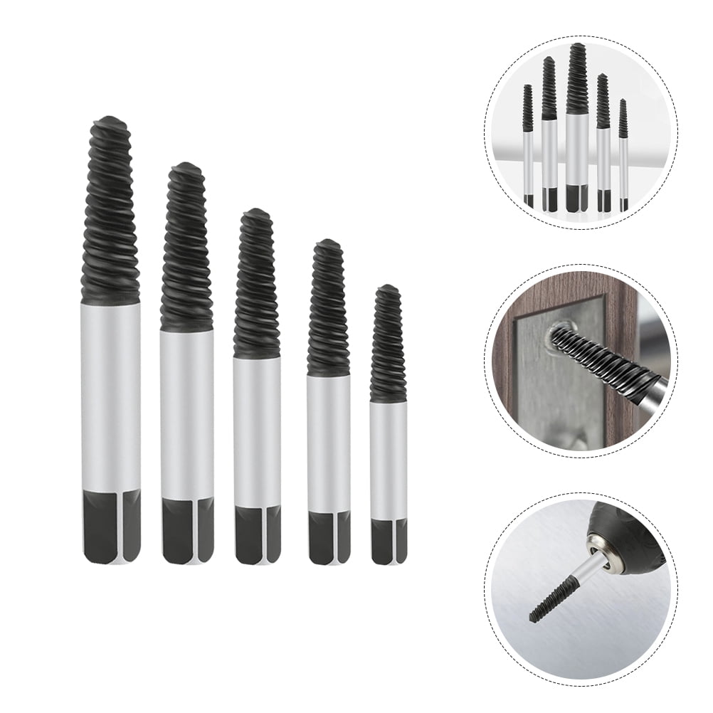 FRCOLOR 5 Pcs Stripped Screw Remover Broken Wire Extractor - Walmart.com