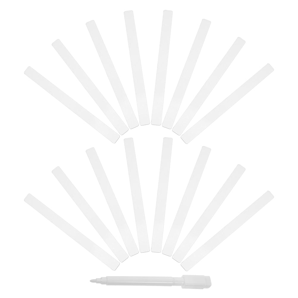 FRCOLOR 5 Set Garden Marker Ground Insert Blank Wind Chime Plant Drip ...