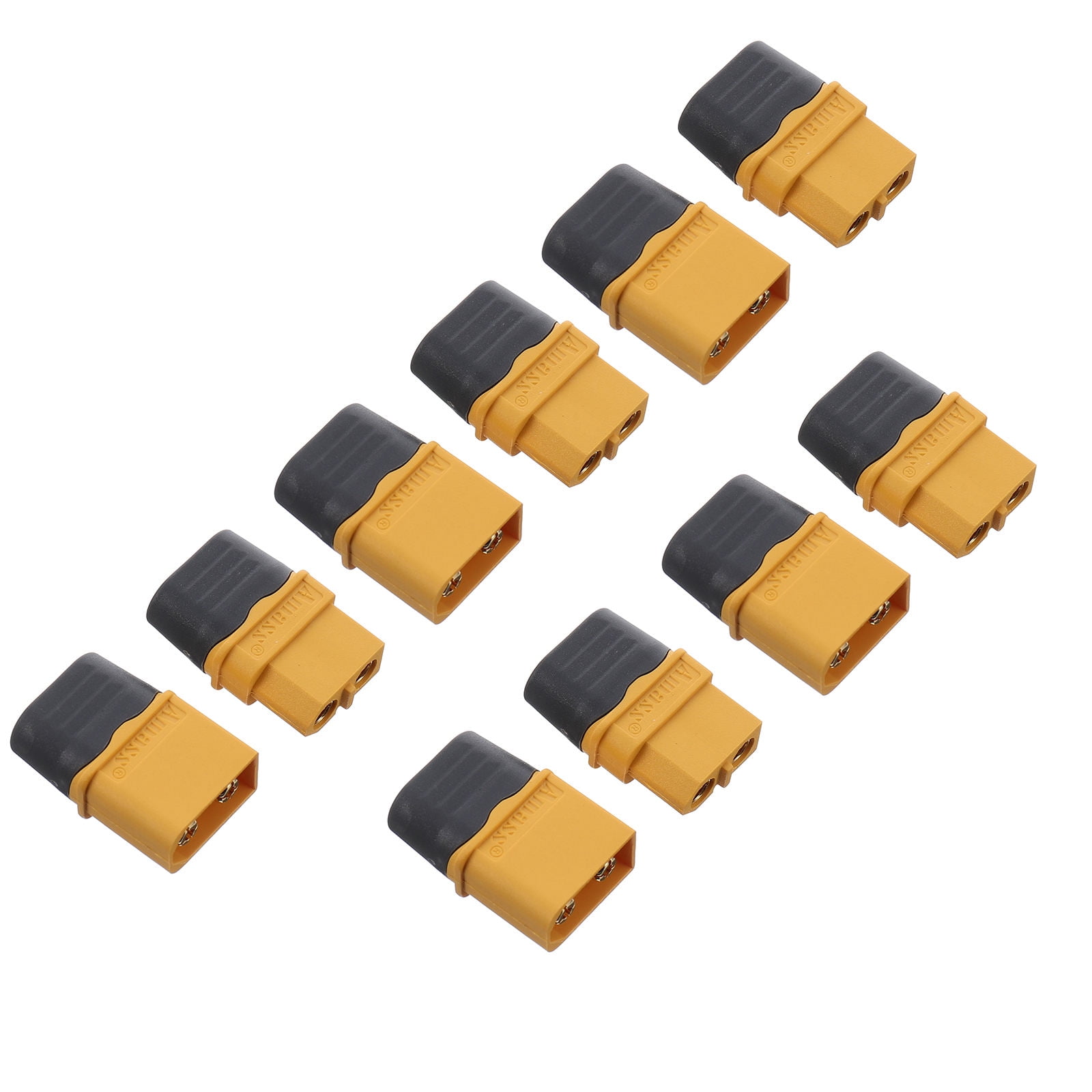 FRCOLOR 5 Sets Battery Power Model Aircraft Plug Connector XTH ...