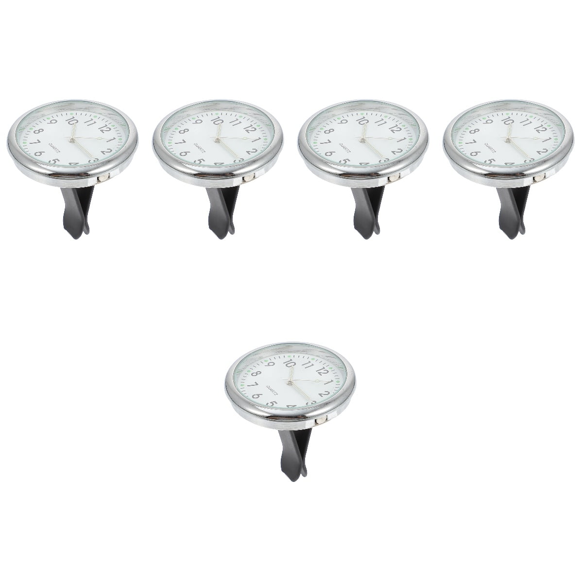FRCOLOR 5 Sets Car Clock Mini Dashboard Auto Clock Vehicle Adhesive ...