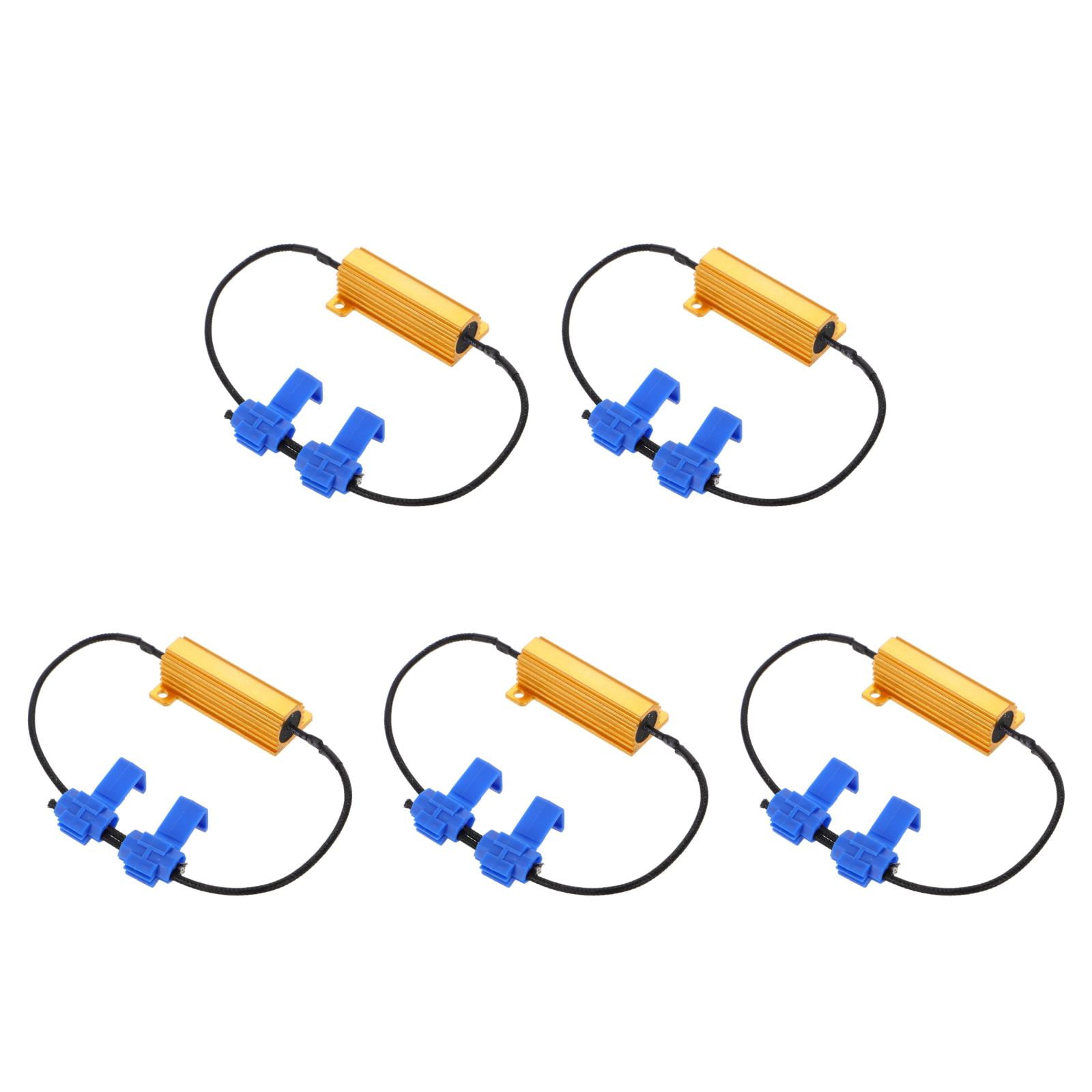 FRCOLOR 5 Sets Load Resistor 50W 6R for LED Turn Signal Error Fix ...