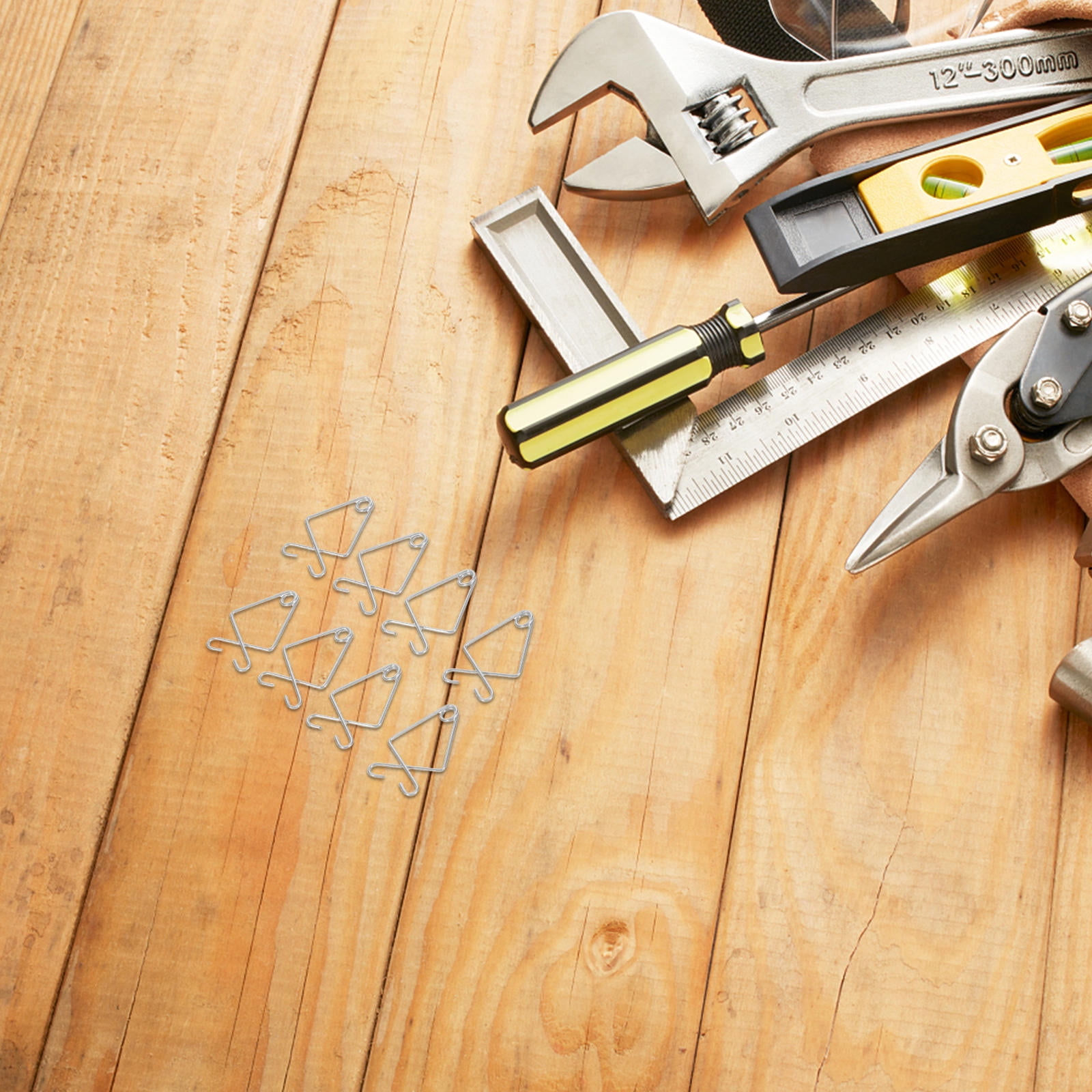 FRCOLOR 50 Pcs Ceiling Hook Clips Ceiling Tile Hooks Drop Ceiling Clips ...