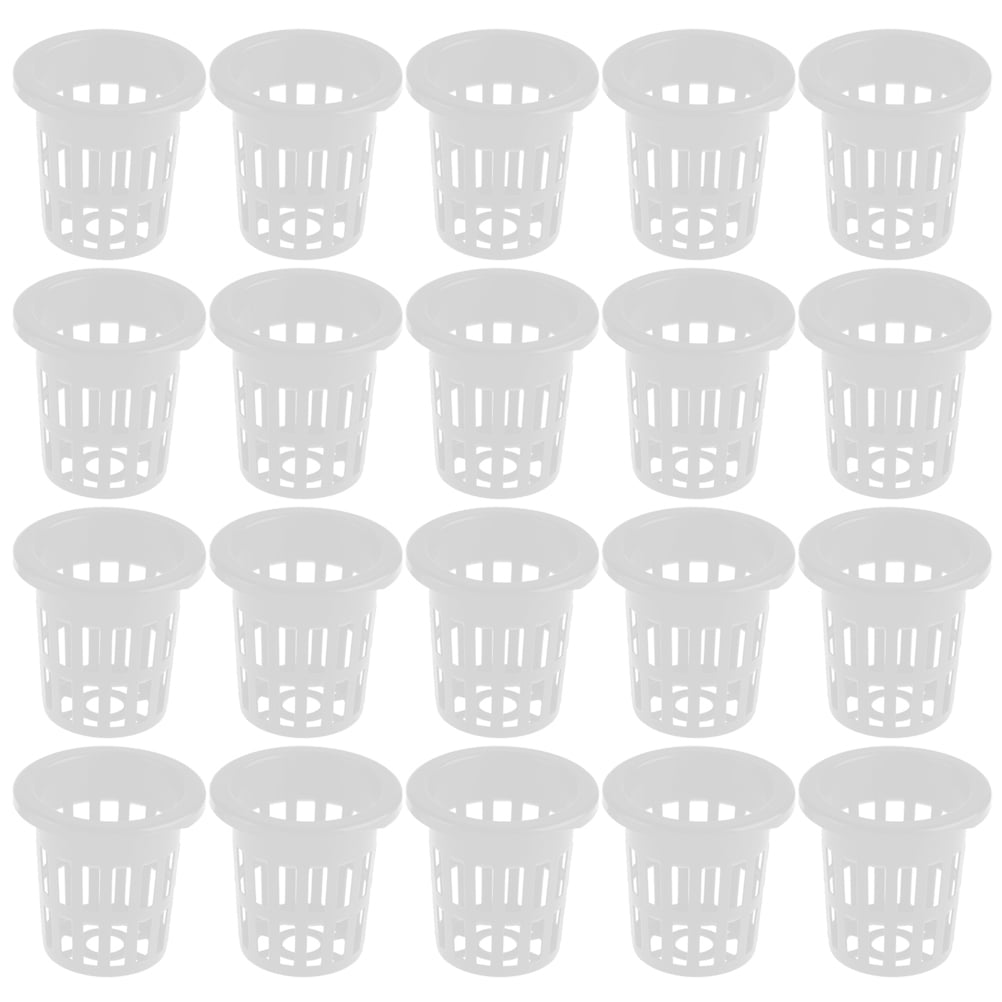 FRCOLOR 50 Pcs Grow Baskets Hydroponics Planting Blue Drought ...