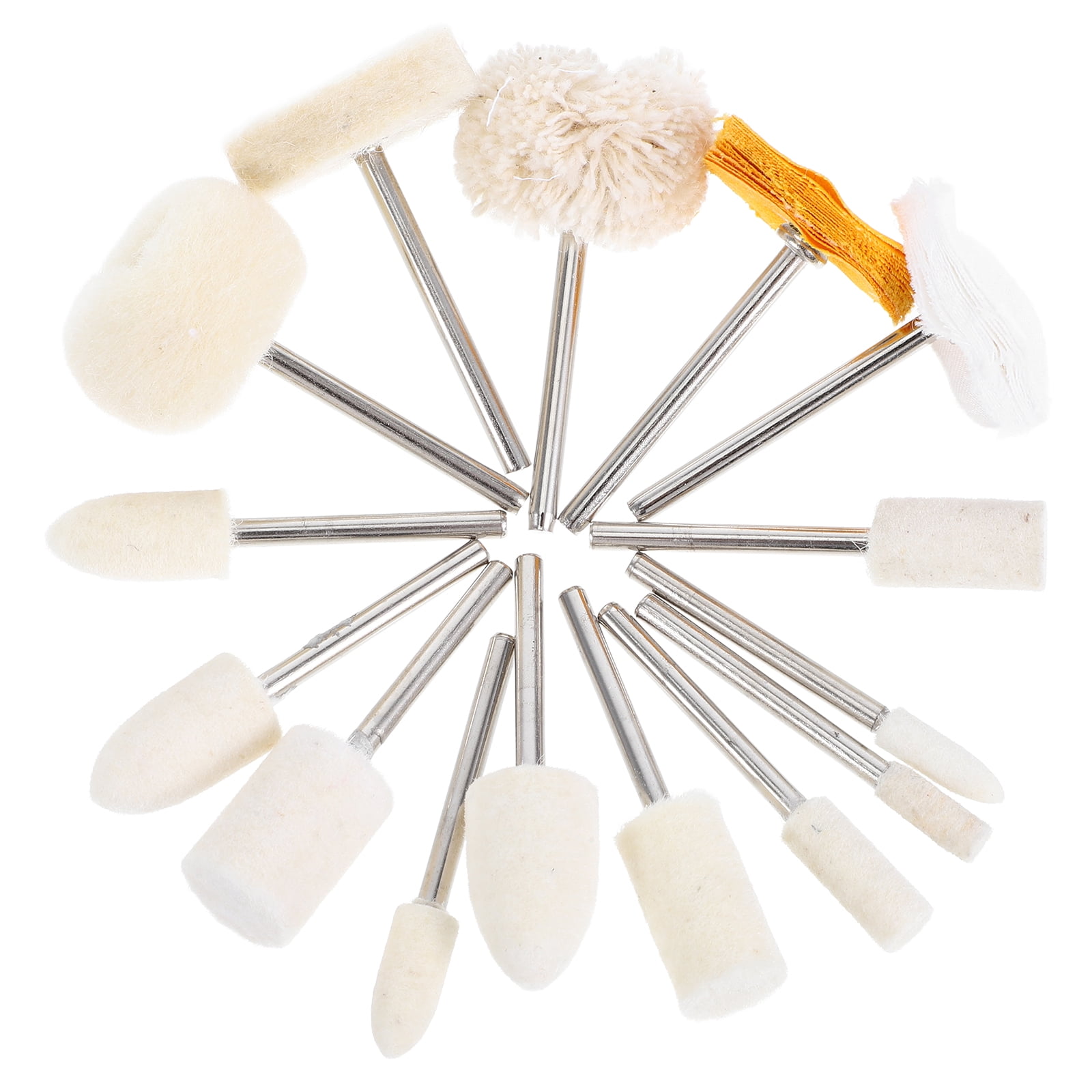 FRCOLOR 50 Pcs Cloth Polishing Brush Mini Rotary Tool Accessories for ...
