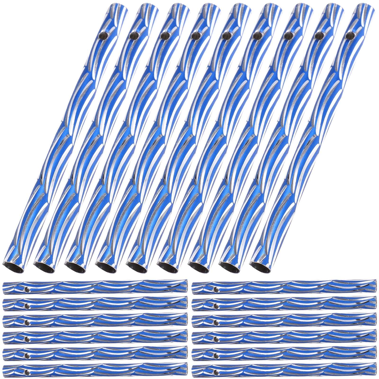 FRCOLOR 50 Pcs Ring Chime Basket Wind Chimes Sound Tubes DIY Supplies ...