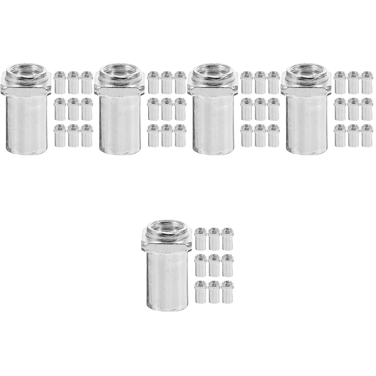 FRCOLOR 50 Pcs Tom Lug Swivel Nut Snare Drum Swivel Nut Part Floor Drum ...