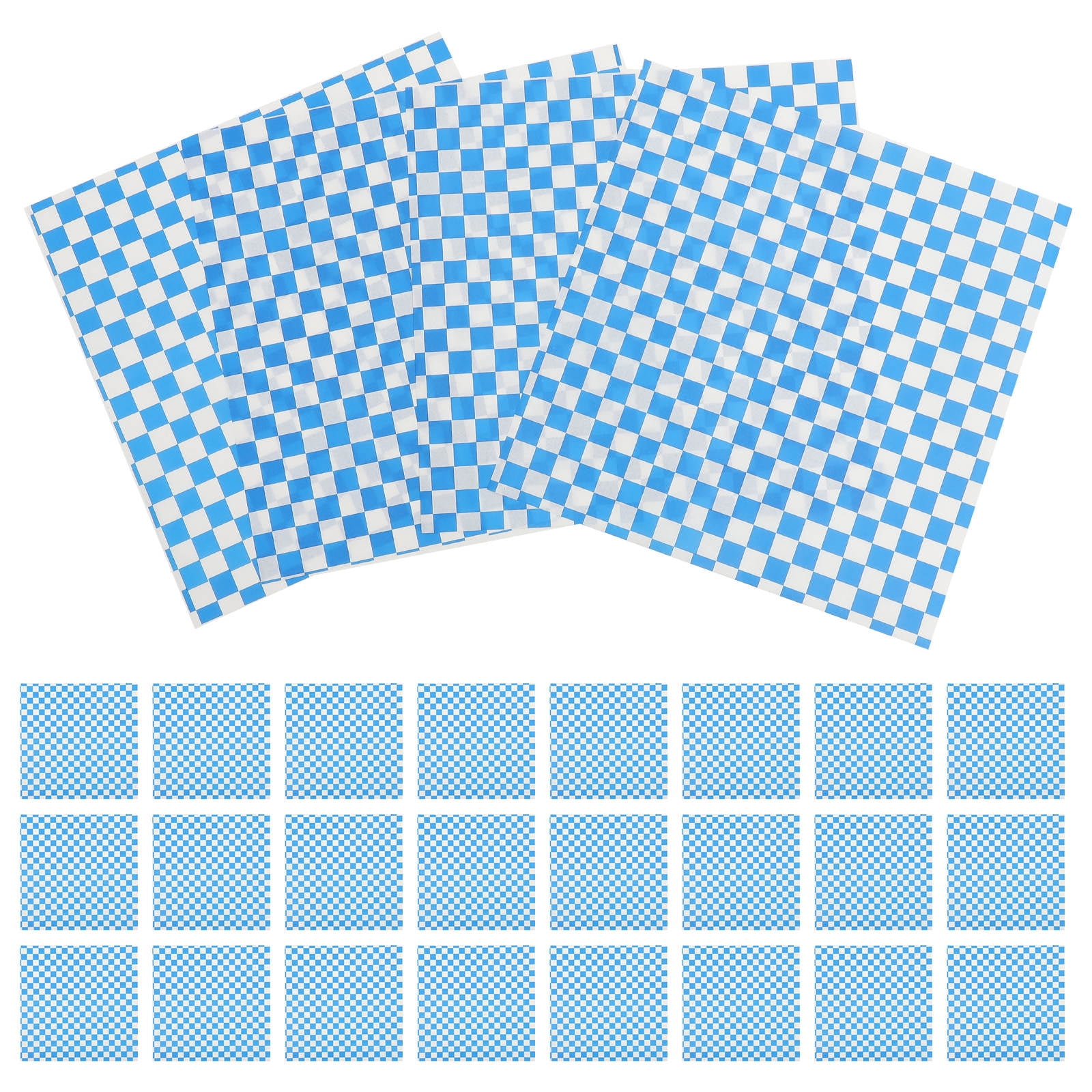 FRCOLOR 50 Sheets Food Wrap Paper Greaseproof Sandwich Cake Wrappers ...