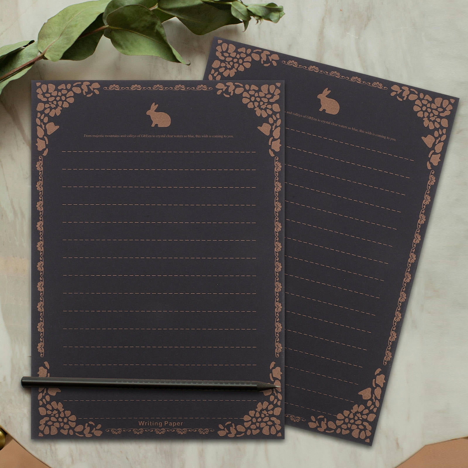 FRCOLOR 50 Sheets Modern Letter Papers Writing Papers Letter Papers For ...