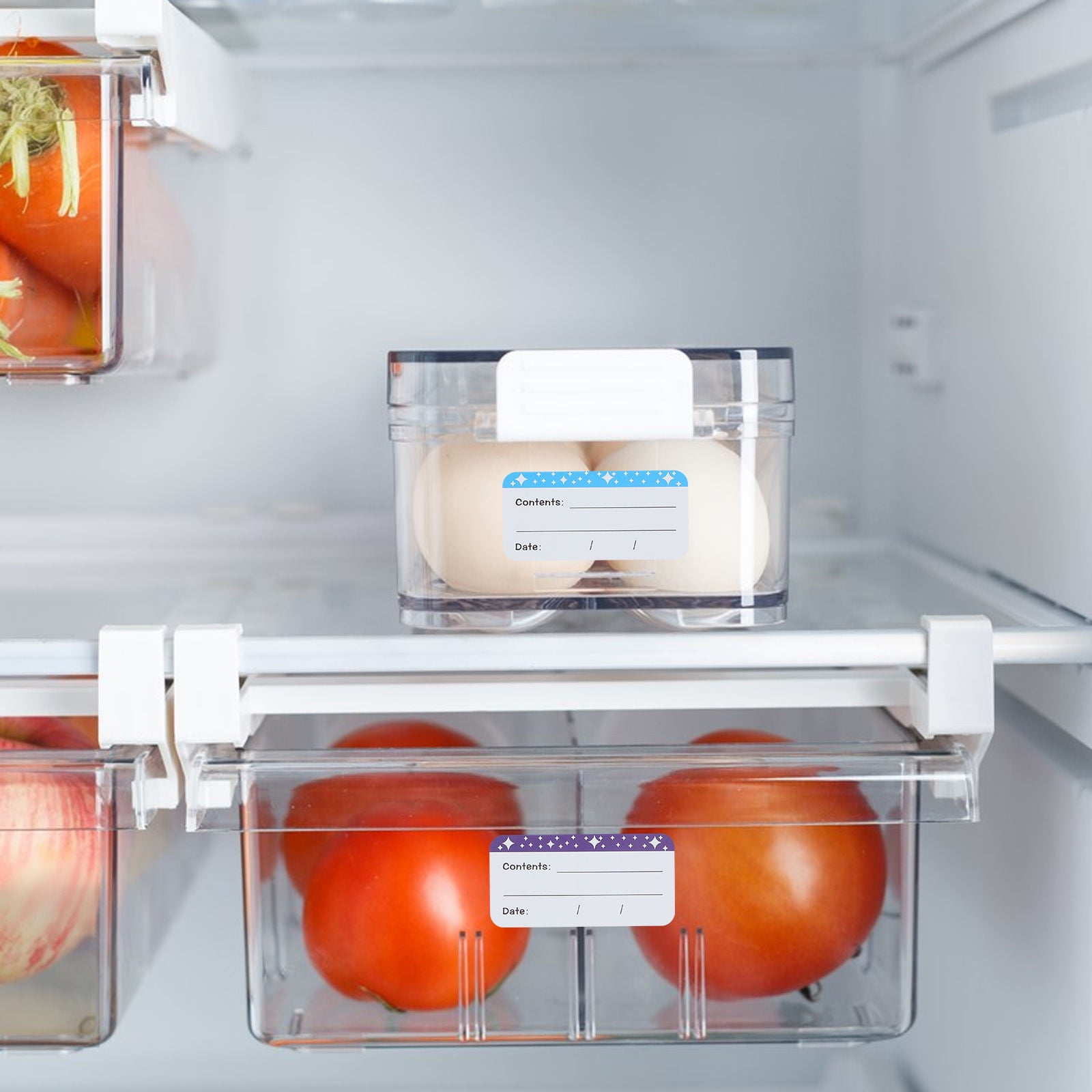 FRCOLOR 50 Sheets Organization Refrigerator Freezer Labels - Walmart.com