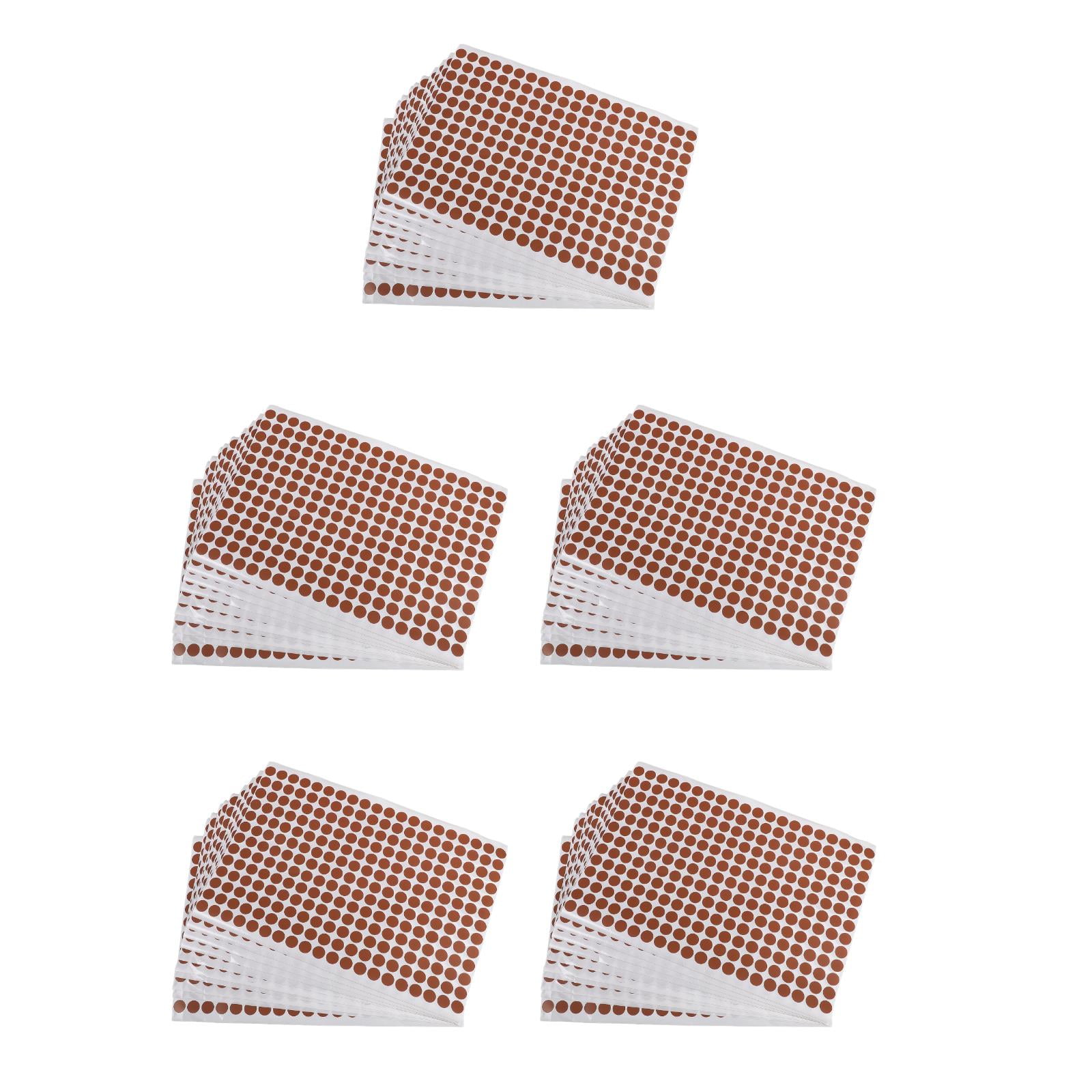 FRCOLOR 50 Sheets Sealing Dot Stickers Round Labeling Stickers Adhesive ...