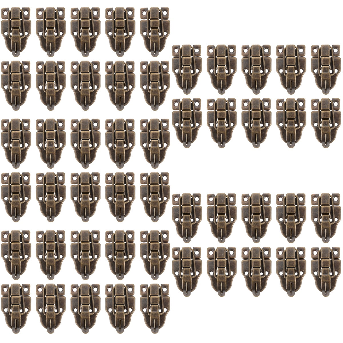 FRCOLOR 50 pcs Antique Box Toggle Latch Hasp -billed Latch for Small ...