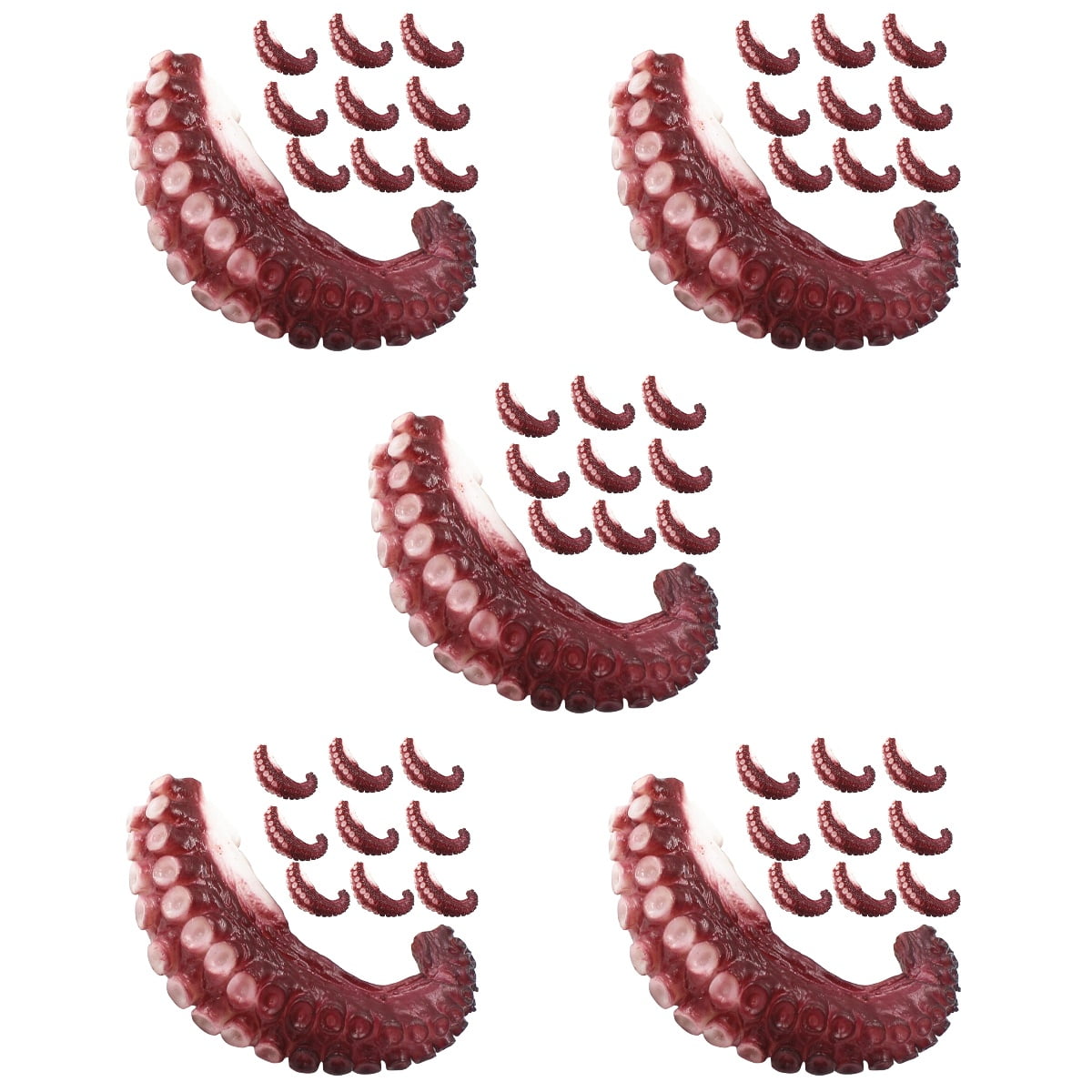 FRCOLOR 50 pcs Lifelike Octopus Model Simulation Octopus Tentacle Model ...