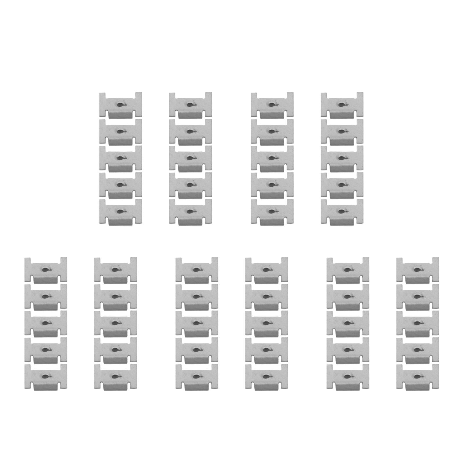FRCOLOR 50 pcs U Nut Clips Car Panel Clips U Clips Bumper Clips Auto ...