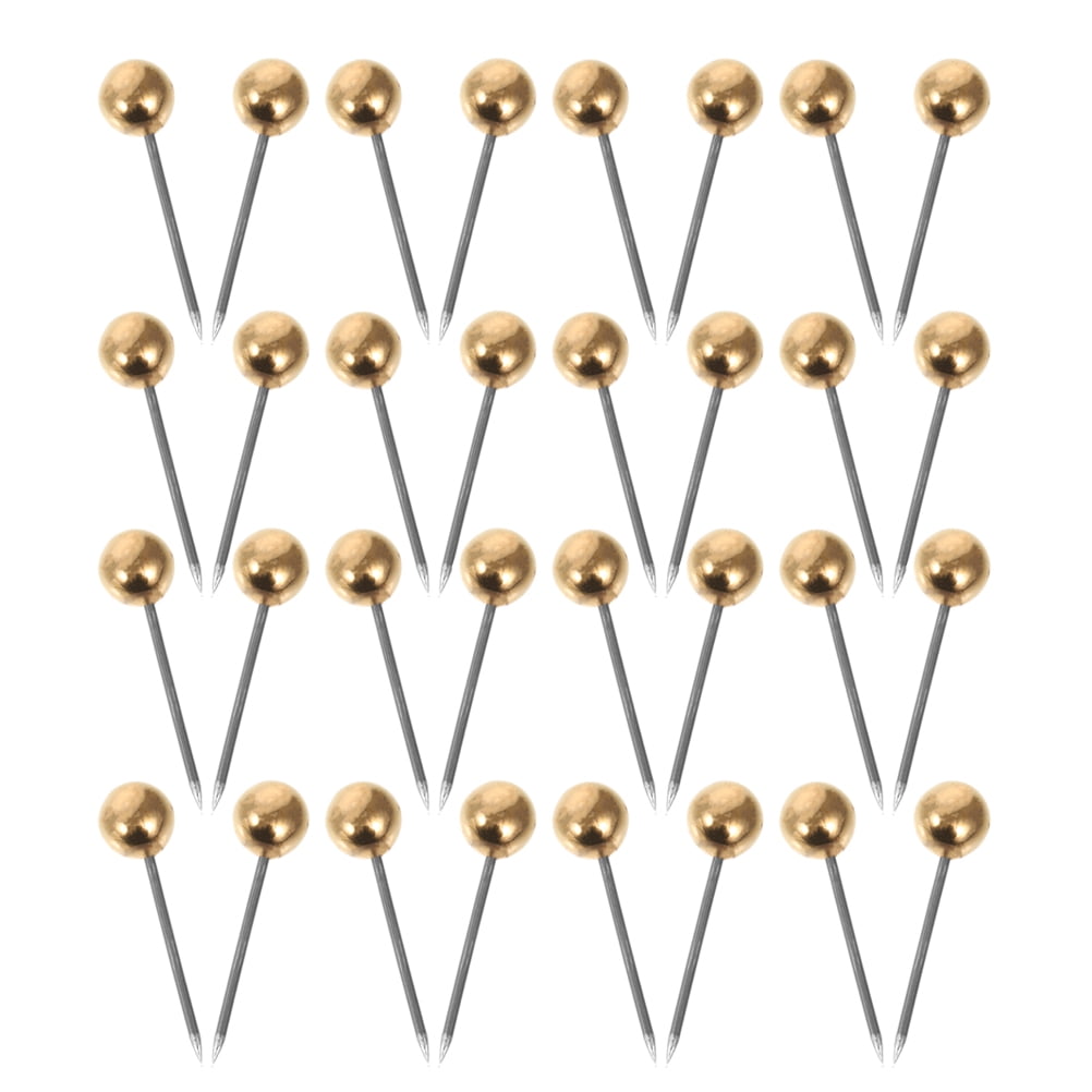 FRCOLOR 500 Pcs Cork Board Fixing Pins Map Thumbtack Travel - Walmart.com