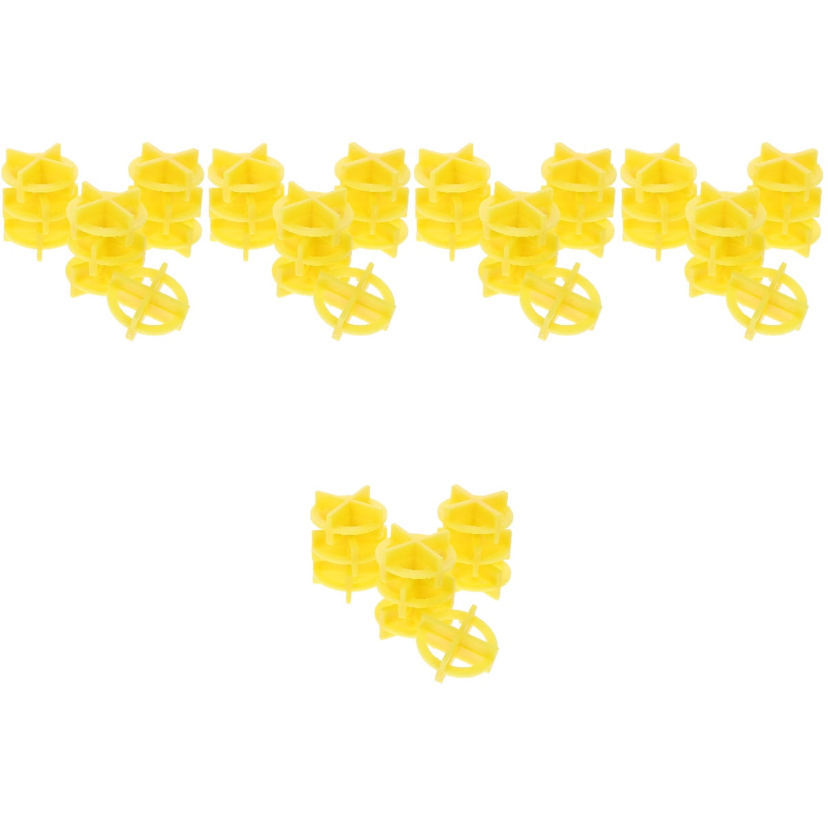 FRCOLOR 500 Pcs Cross Tile Spacers Plastic Leveling Spacer Floor ...