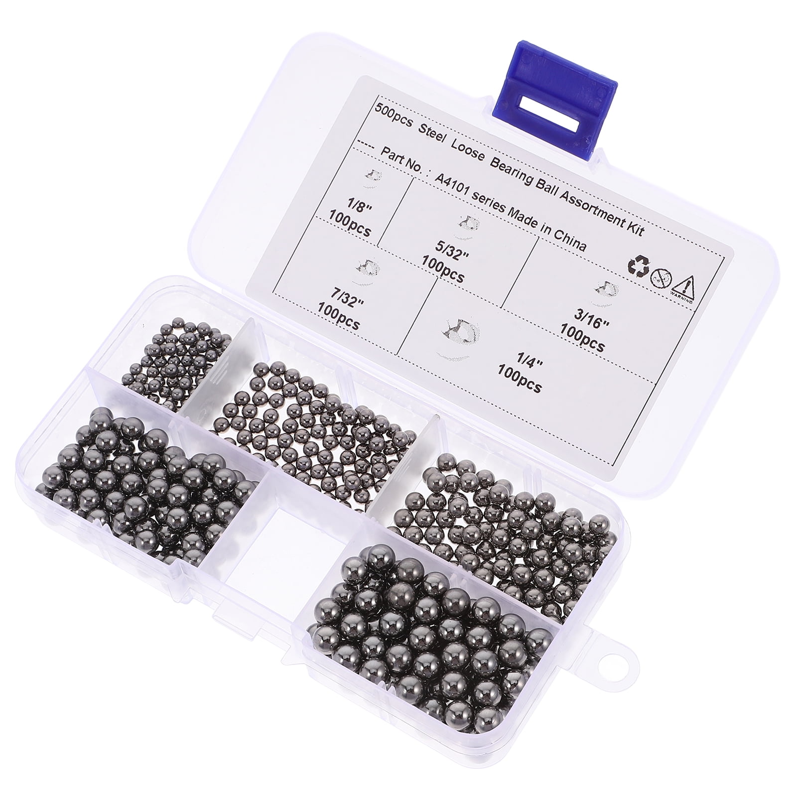 FRCOLOR 500 Pcs Universal Wheel Ball Bearing Poster with Lid Pan ...