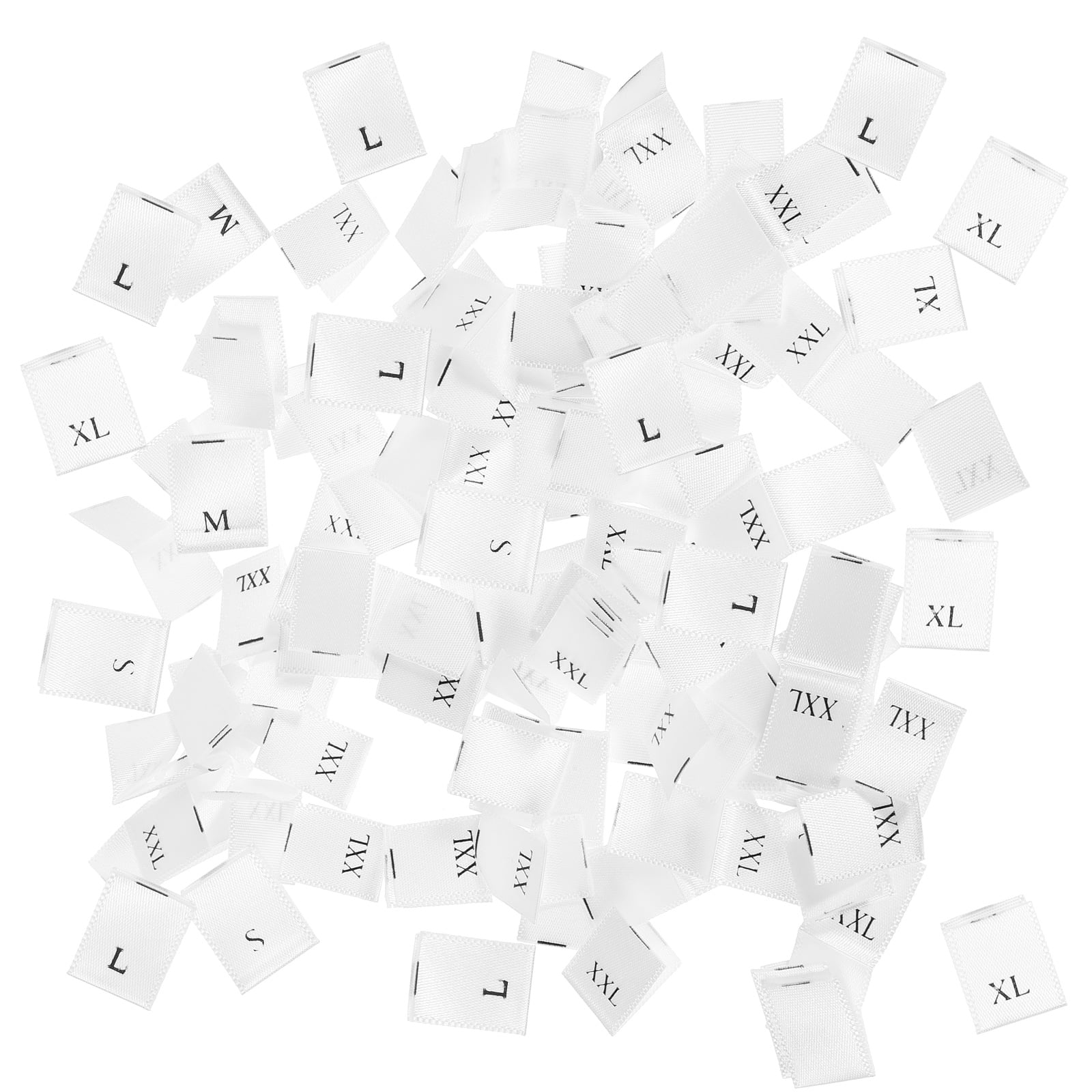 FRCOLOR 500Pcs Clothing Size Labels Fabric Size Labels Pants Size ...