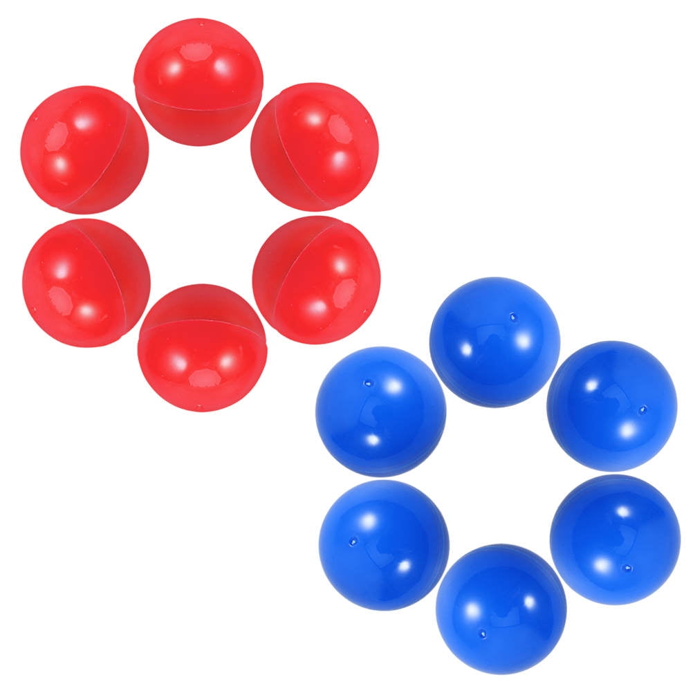 FRCOLOR 50PCS Empty Colored Capsules Balls for Kids Party Favors Round ...