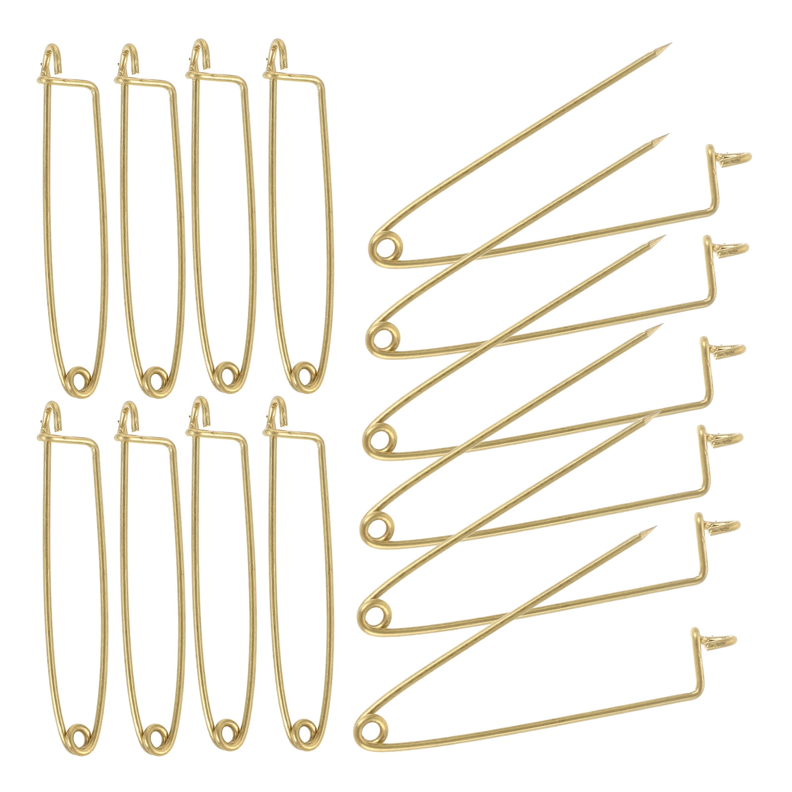 FRCOLOR 50Pcs Safety Pins Metal Laundry Safety Pin Safety Pins for Dry ...