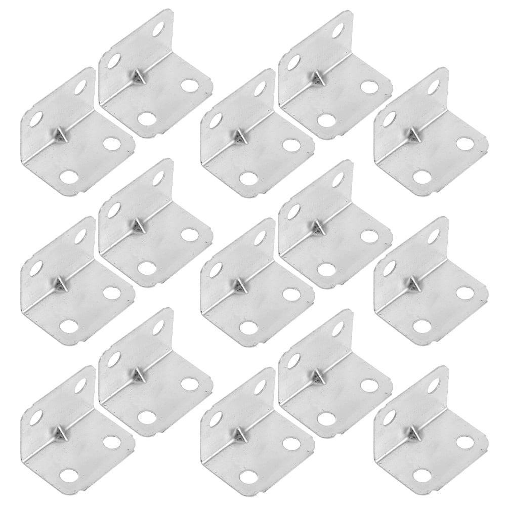 FRCOLOR 50pcs Bracket For Wood Shelf And Shelving Corner Brackets ...