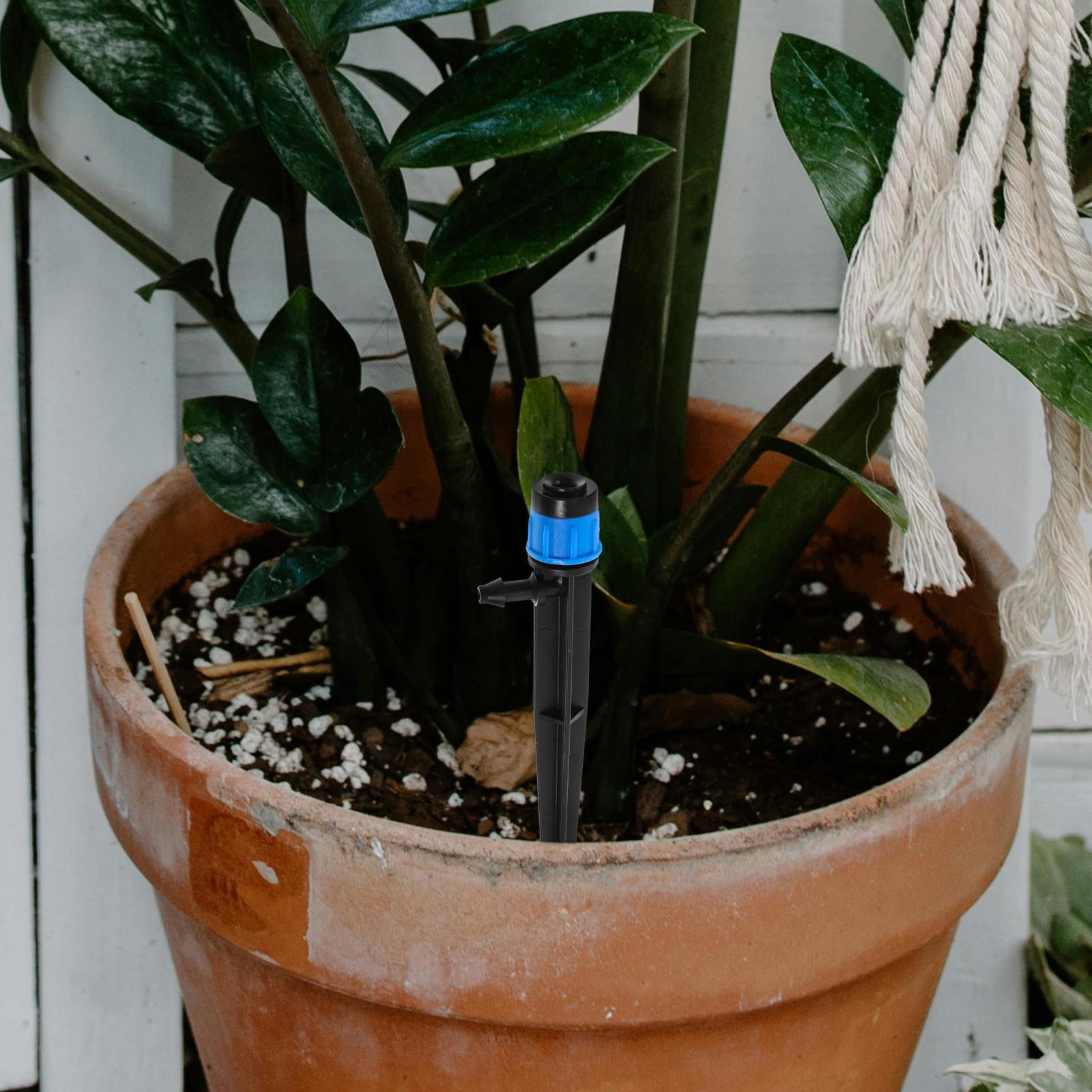 FRCOLOR 50pcs Drip Irrigation System Parts Drip System Emitters Plastic ...