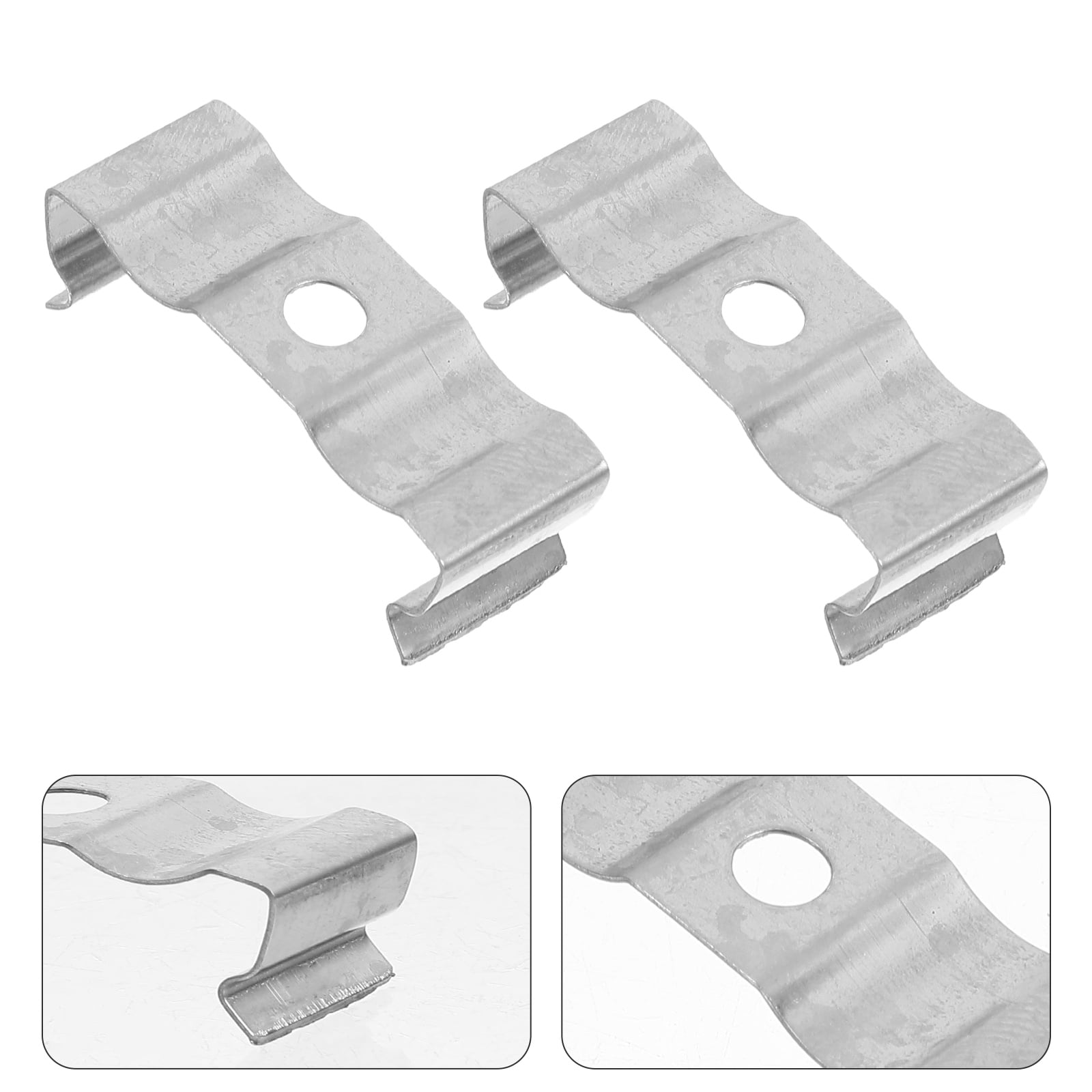 FRCOLOR 50pcs Lamp Clamp T8 Socket Bulb Lamp Clamp Fluorescent Lamp ...