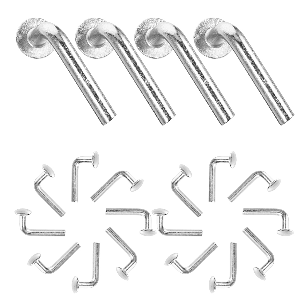 FRCOLOR 50pcs Universal Pallet Rack Drop Pin Round Head Pallet Rack ...