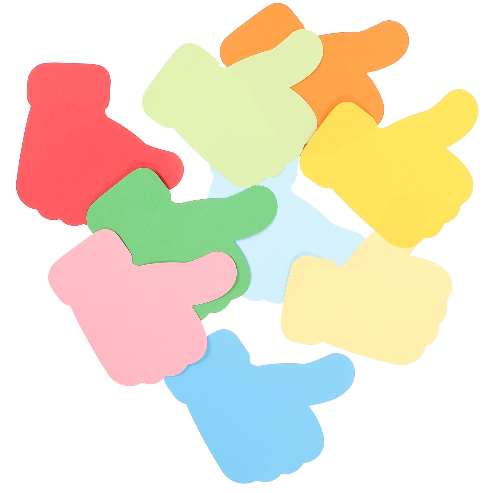 FRCOLOR 54 Pcs Cut Out Paper Crafts for Kids Mini Arrows Cutouts ...