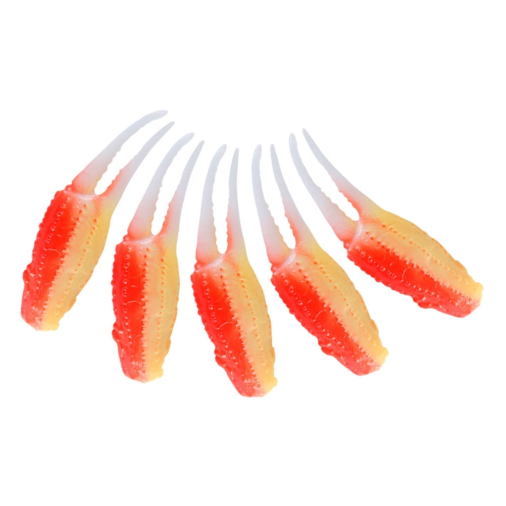 FRCOLOR 5pcs Realistic Artificial Crab Claw Food Models for Kitchen ...