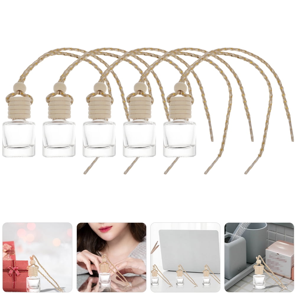 FRCOLOR 5pcs Car Hanging Oil Diffusers Refillable Air Freshener Pendant ...