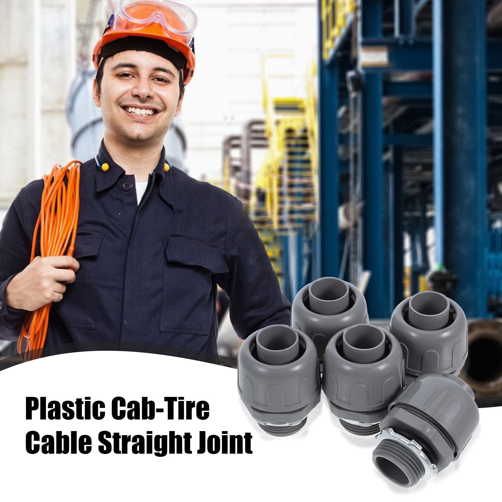 FRCOLOR 5pcs Electrical Cable Parts Light Tight Conduit Supply Light ...