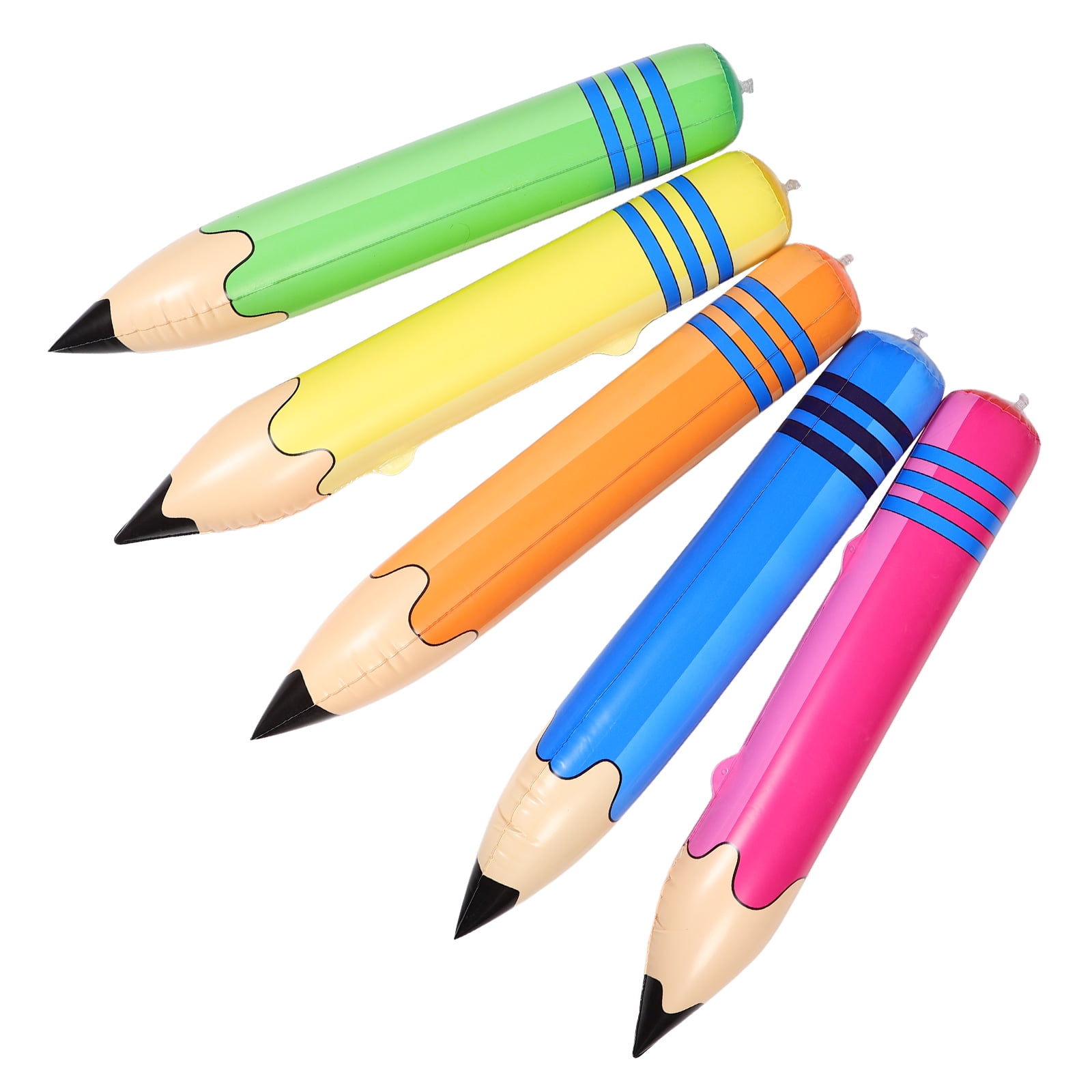 FRCOLOR 5pcs Giant Inflatable Pencil Balloon For Sports Events Jumbo ...