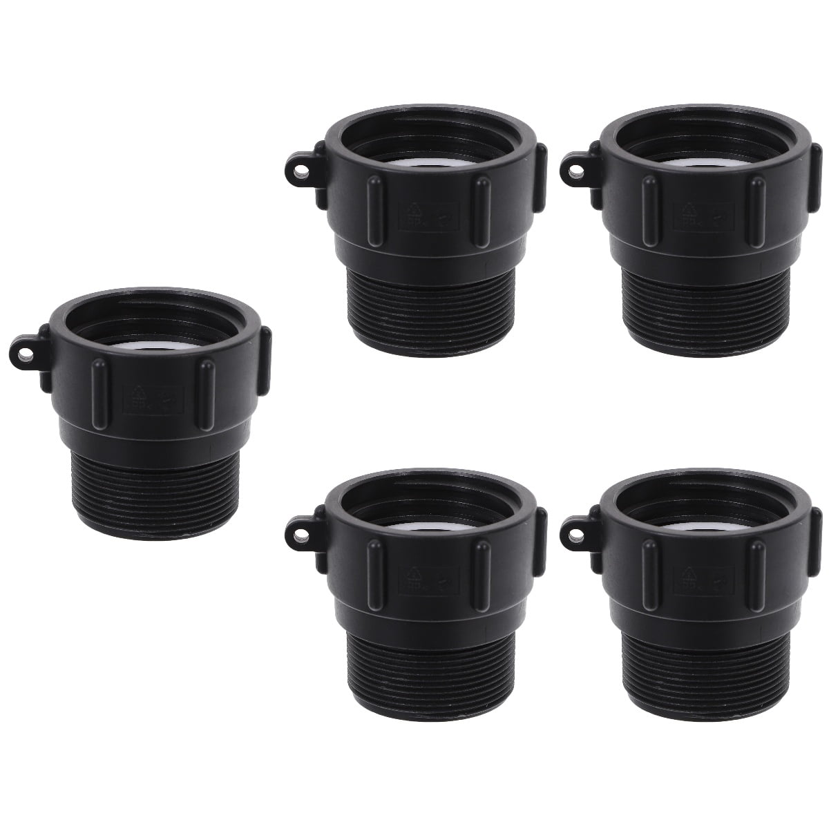 FRCOLOR 5pcs IBC Tote Adapter Heavy Duty S60x6mm To 2 Inch IBC Tote ...