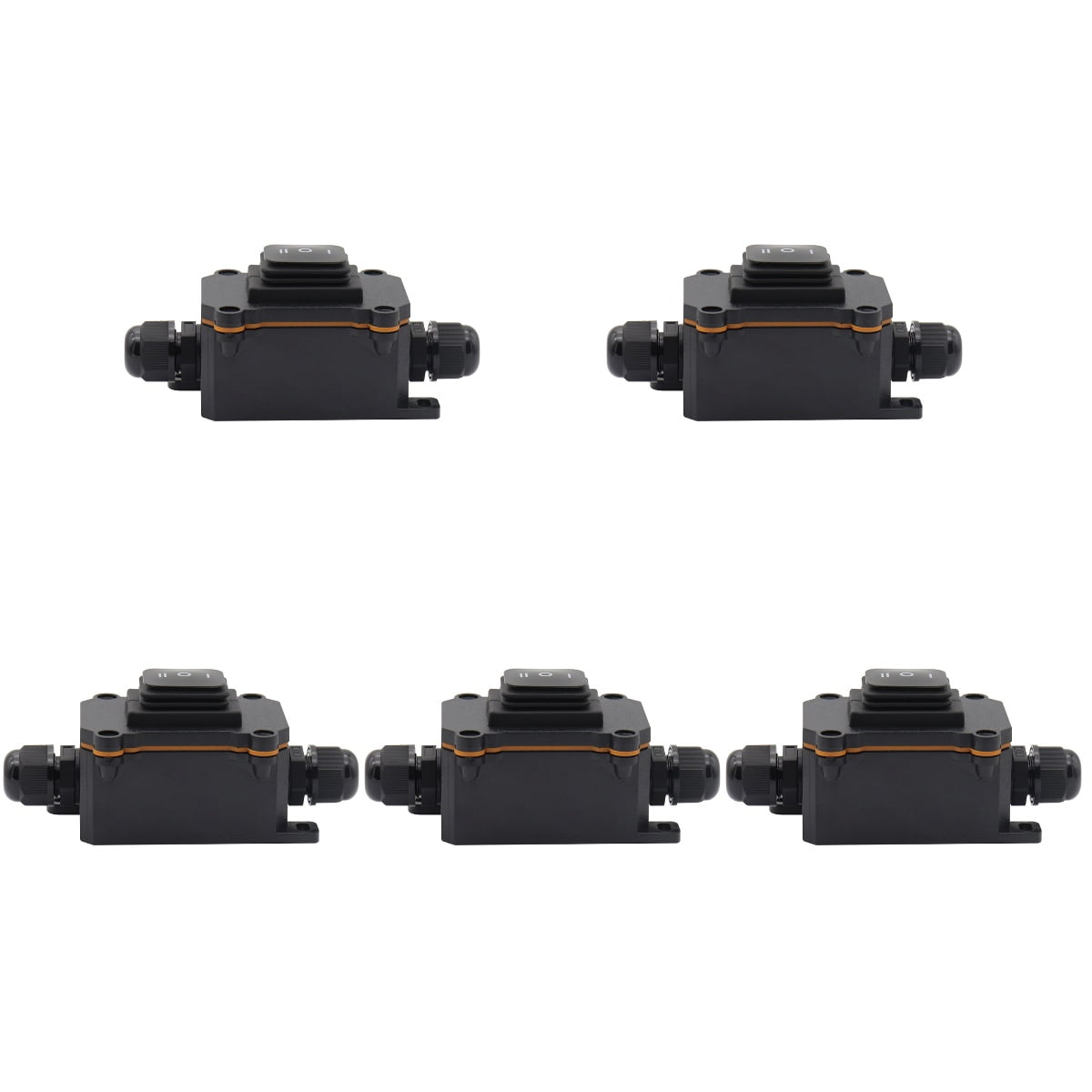 FRCOLOR 5pcs Junction Box Electrical Waterproof Trailer Junction Box ...