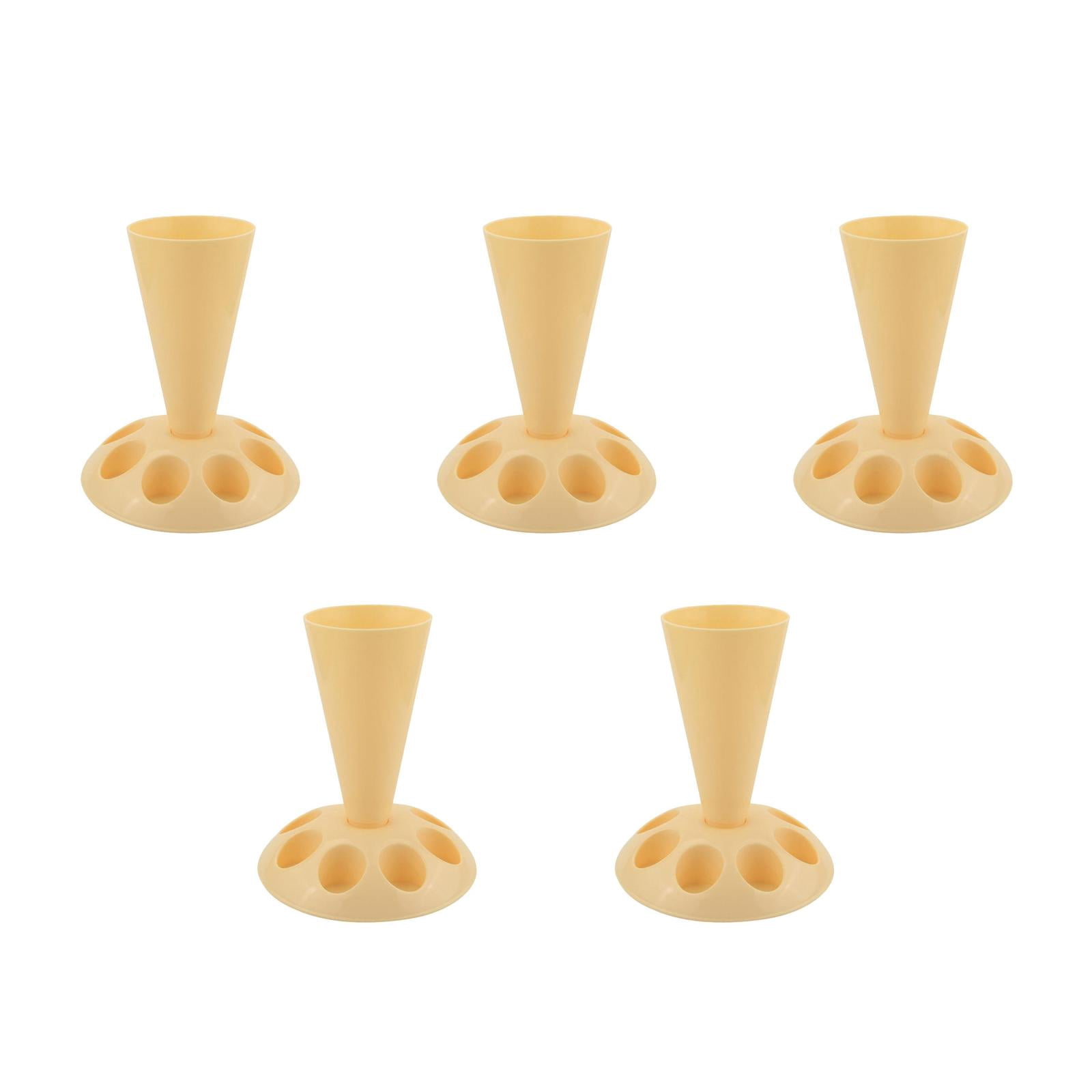 FRCOLOR 5pcs Piping Tips Set with Bag Holder Stand for Filling Cake Tip ...