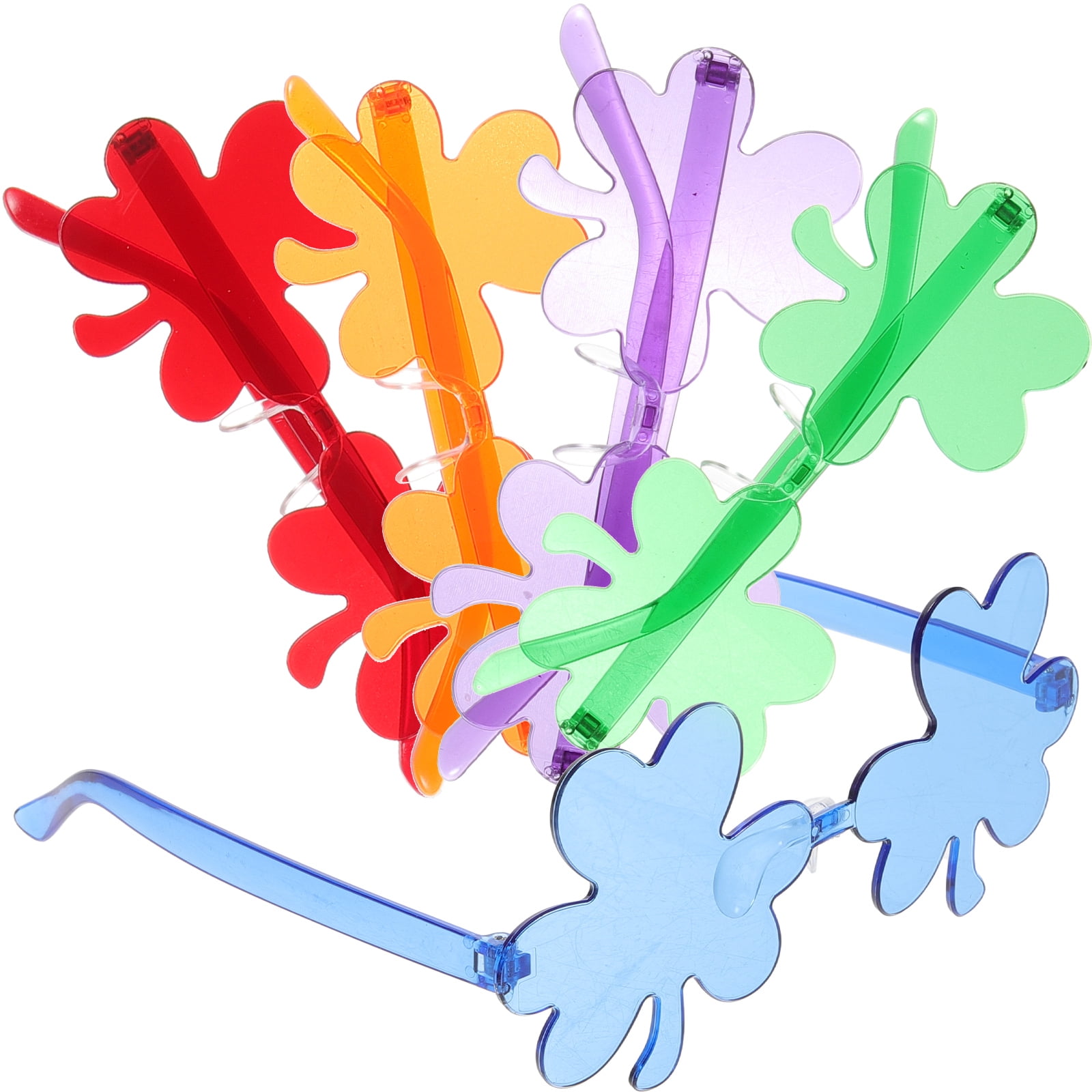 FRCOLOR 5pcs Rimless Eyeglasses Props Party Prank Eyeglasses Rimless ...