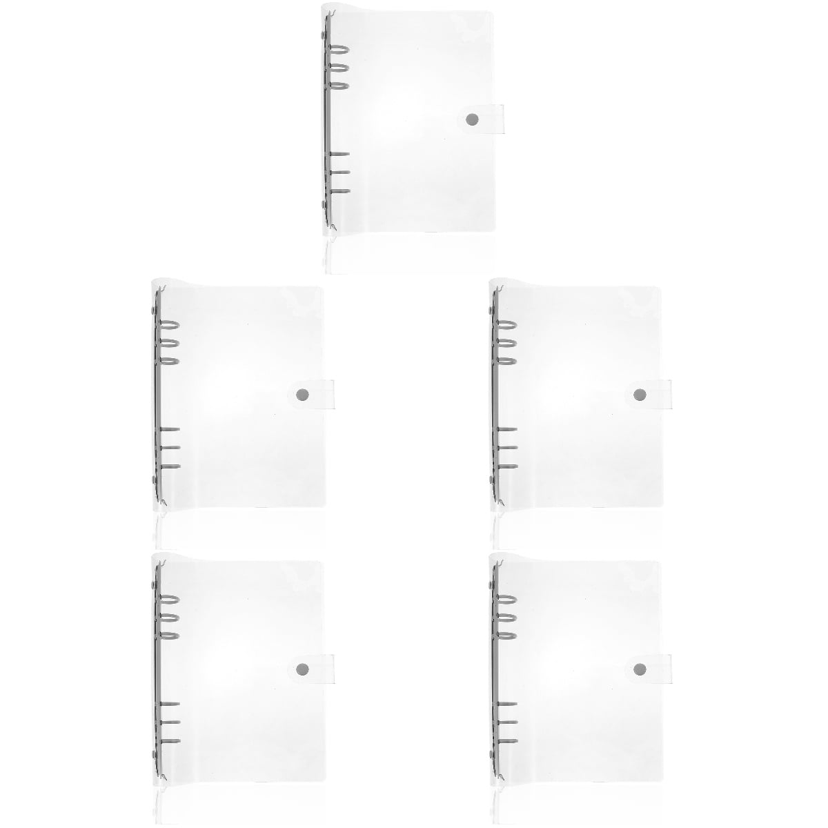 FRCOLOR 5pcs Ring Binder Cover Notebook Mini Binder Book Ring Binder ...