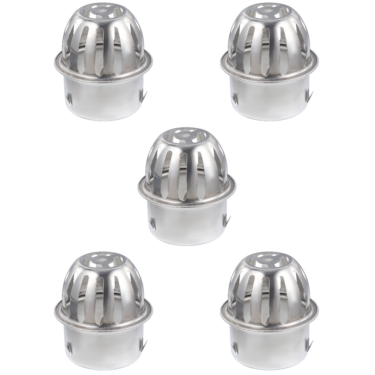 FRCOLOR 5pcs Roof Gutter Leaf Strainer Stainless Steel Roof Gutter ...