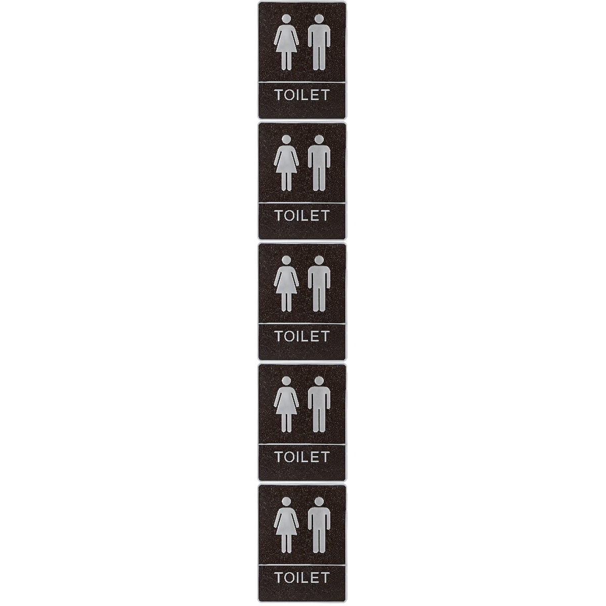 FRCOLOR 5pcs Self-adhesive Bathroom Sign Restroom Door Sign Men Women ...