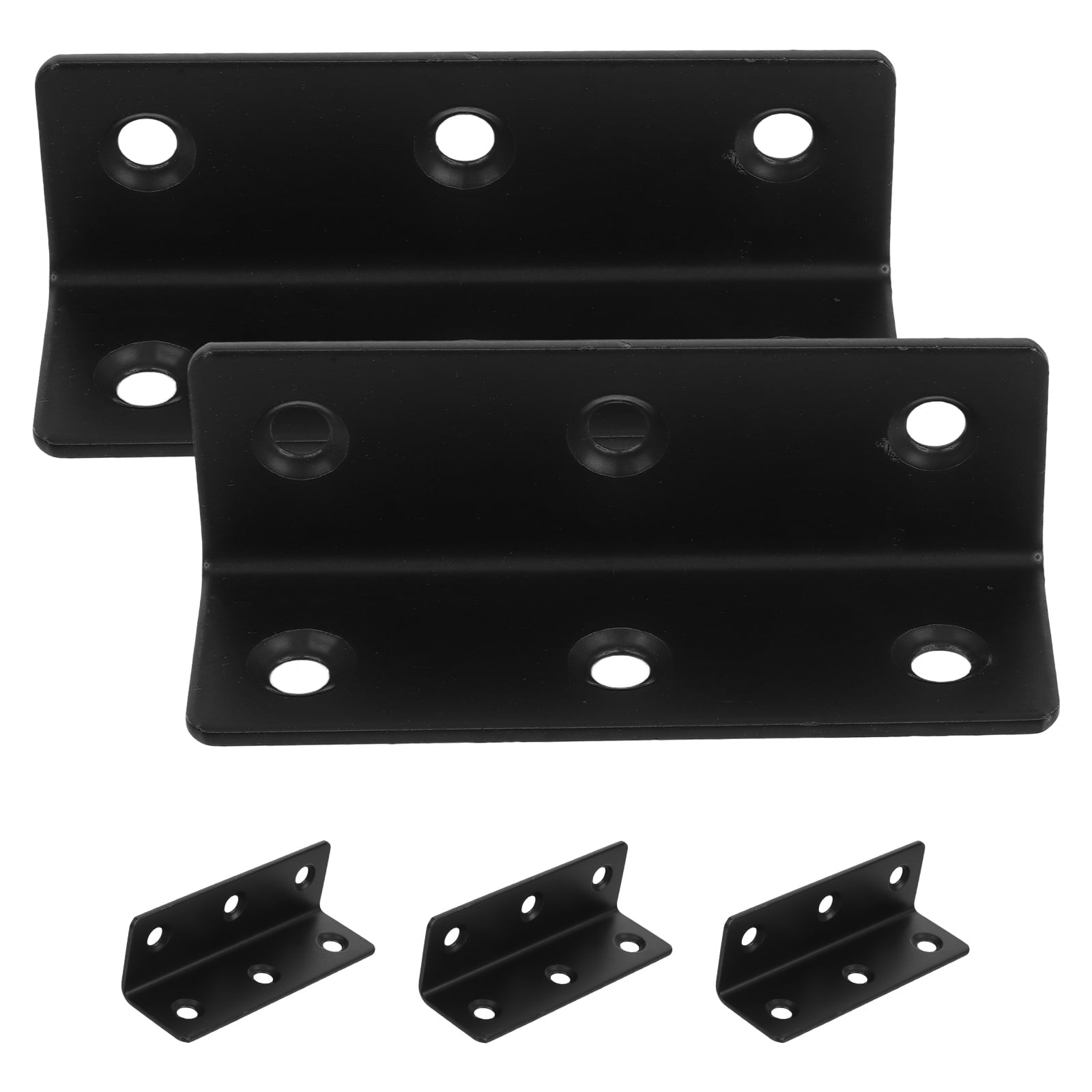 FRCOLOR Stainless Steel Heavy Duty Right Angle Brackets for Furniture ...
