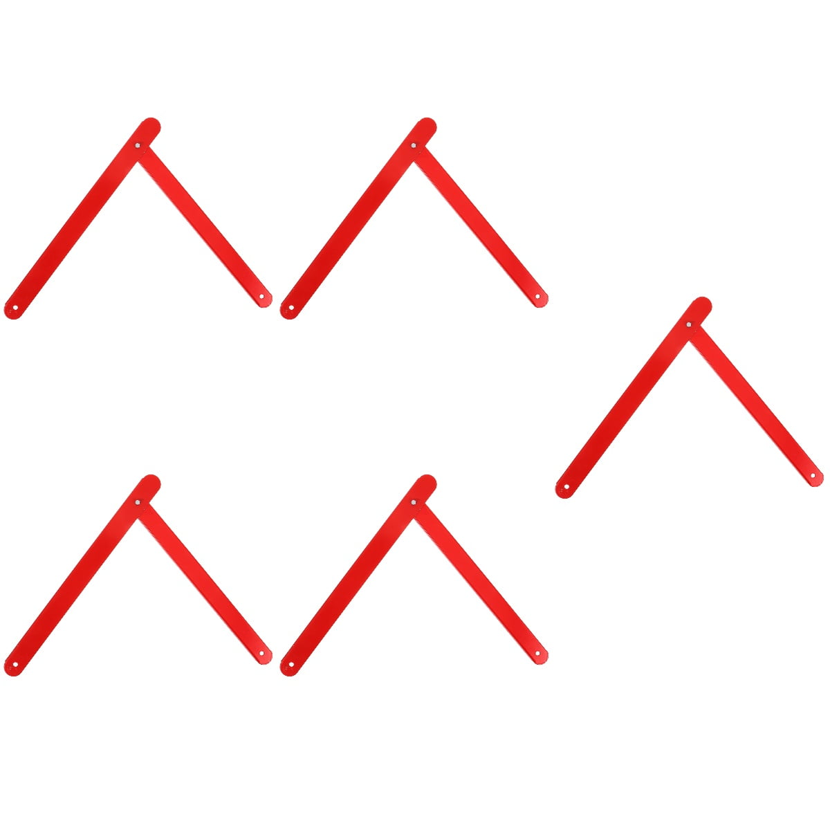 FRCOLOR 5pcs Step Ladder Hinge Replacement Metal Hinge Part Ladder Tie ...