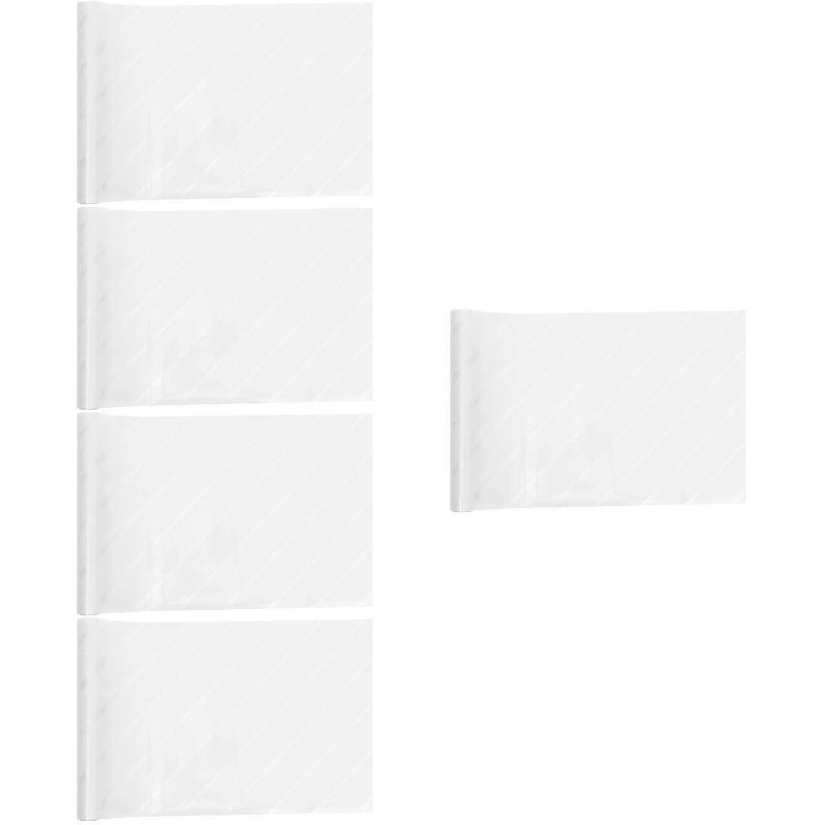 FRCOLOR 5pcs Striped Window Film Static Cling Window Sticker Home ...