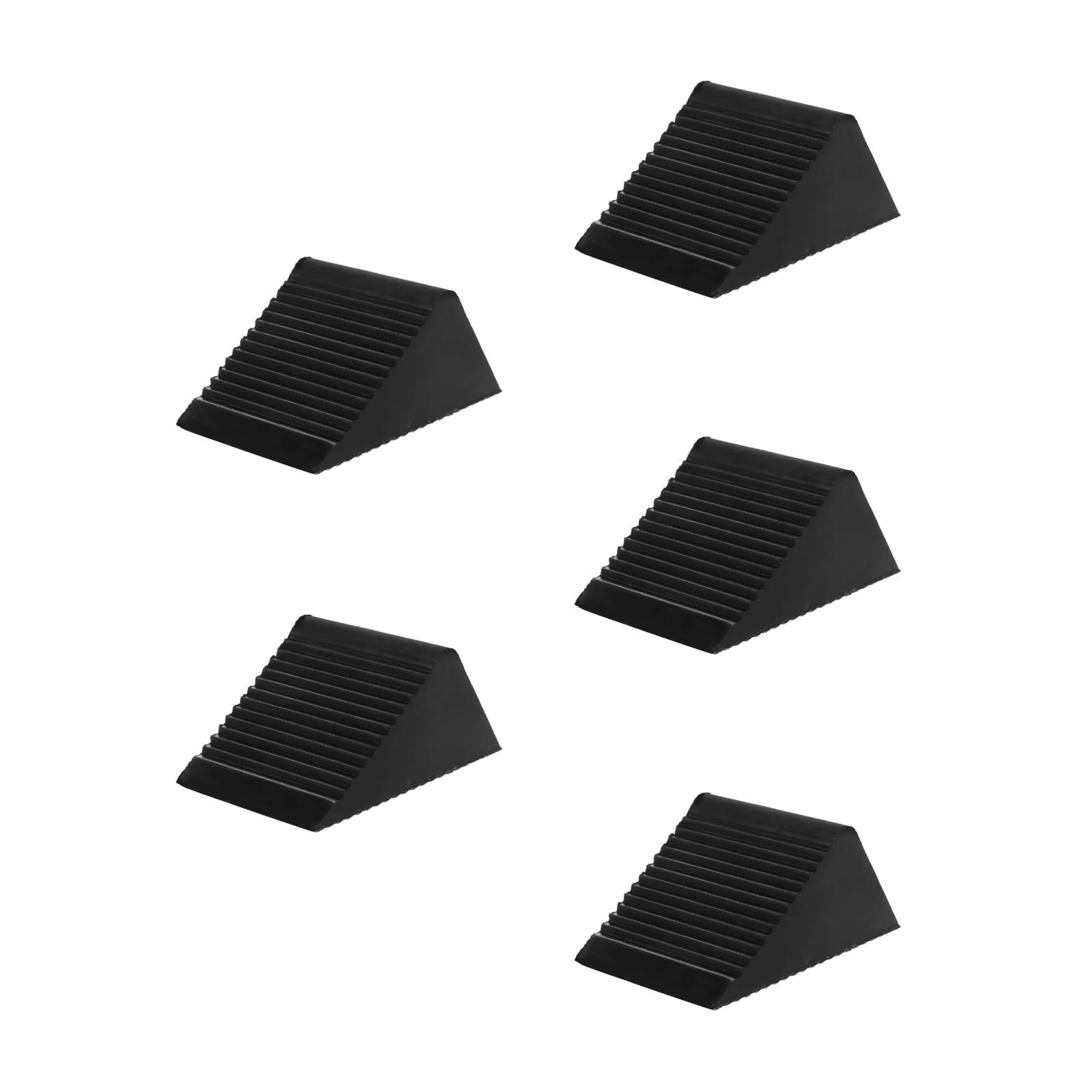 FRCOLOR 5pcs Wheel Chock Rubber Wheel Stopper Vehicle Wheel Chock ...