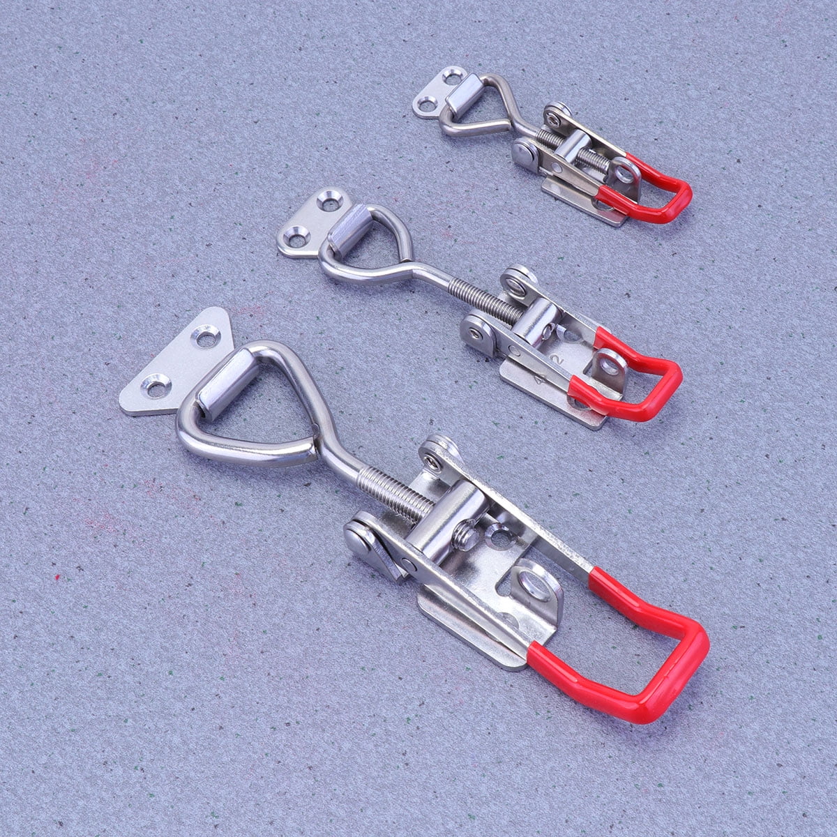 FRCOLOR 6 Pcs 4001 4002 4003 Solid Toggle Latch Clamp Metal Adjustable ...