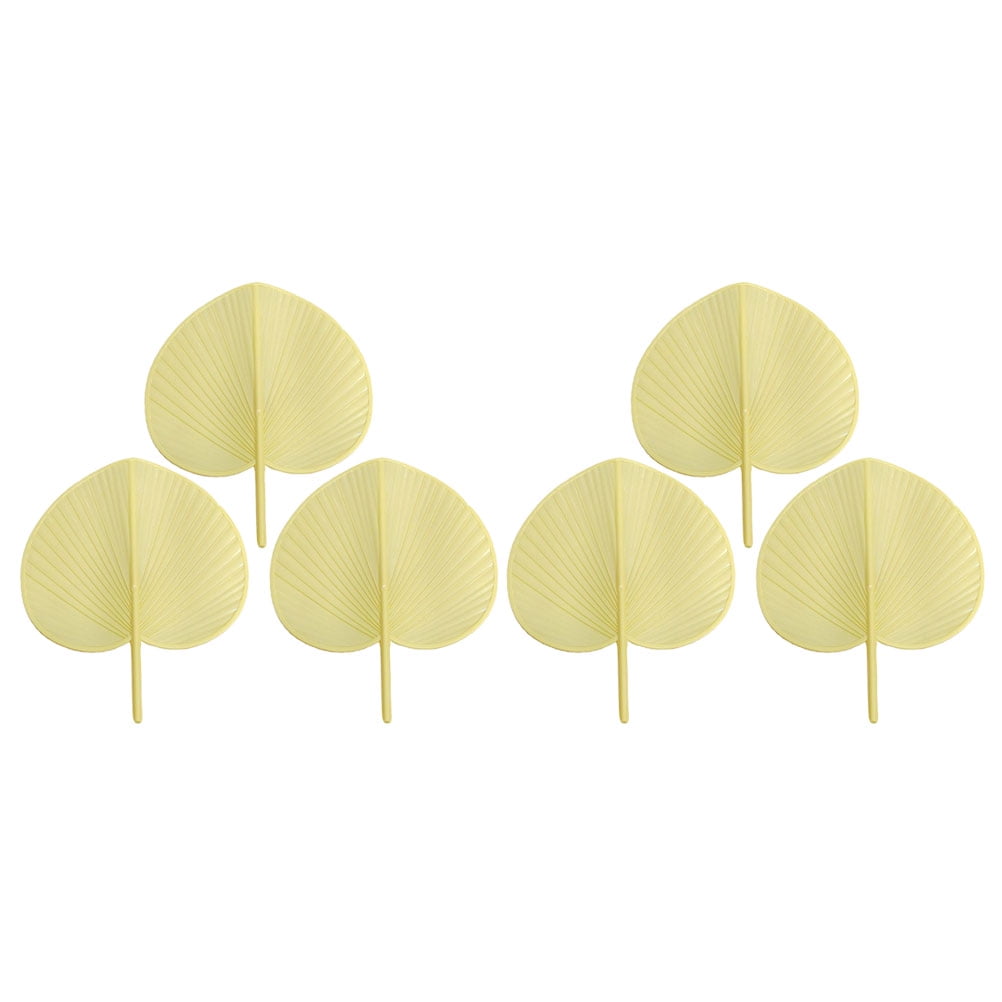 FRCOLOR 6 Pcs Beach Fans for Adults Decorative Summer Hand Held Child ...