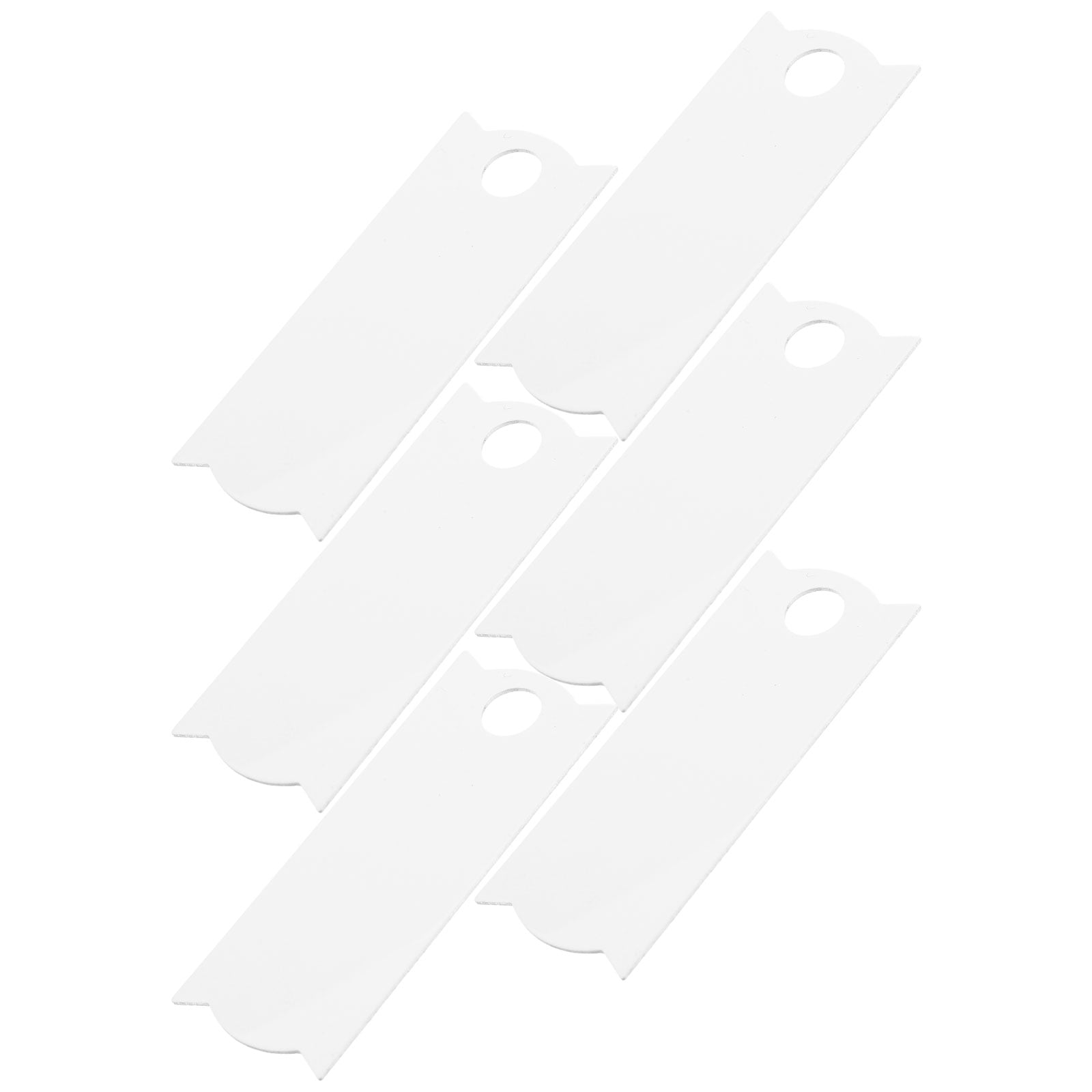 FRCOLOR 6 Pcs Bottle Cap Name Plate Decor Water Poster Nameplate Blank ...