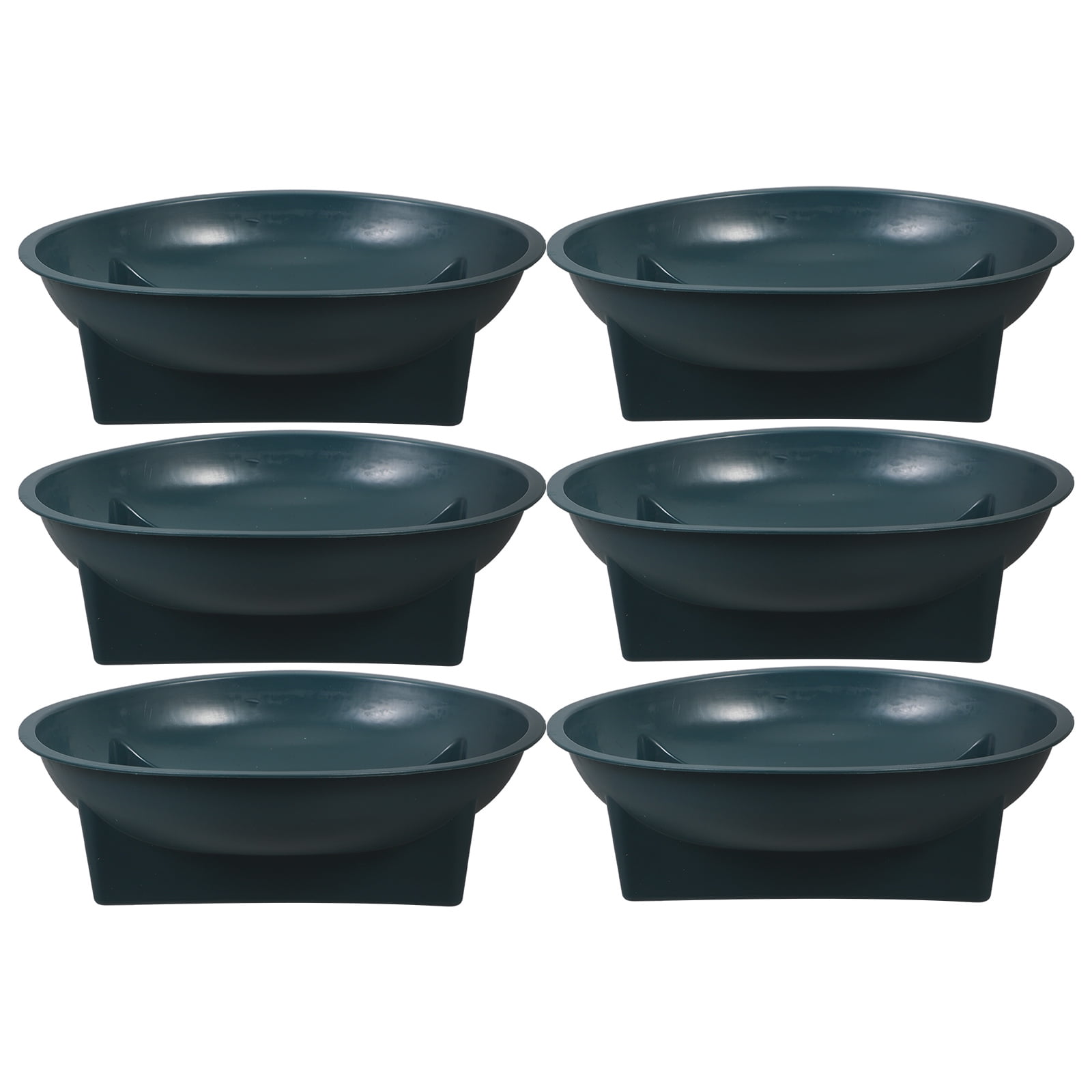 FRCOLOR 6 Pcs Floral Supplies Flower Vase Bowl Plant Mausoleum Holder ...