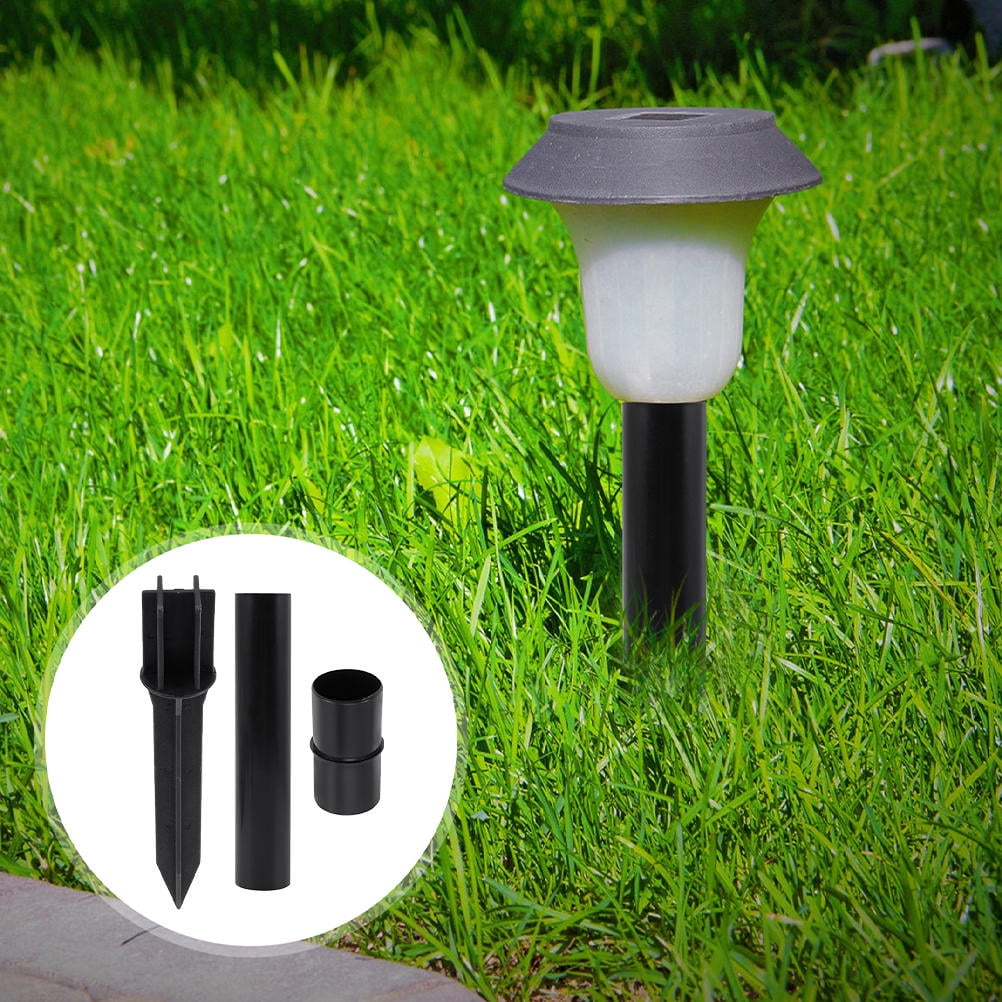 FRCOLOR 6 Pcs Pathway Light Stake Extension Tube Garden Solar Lights ...